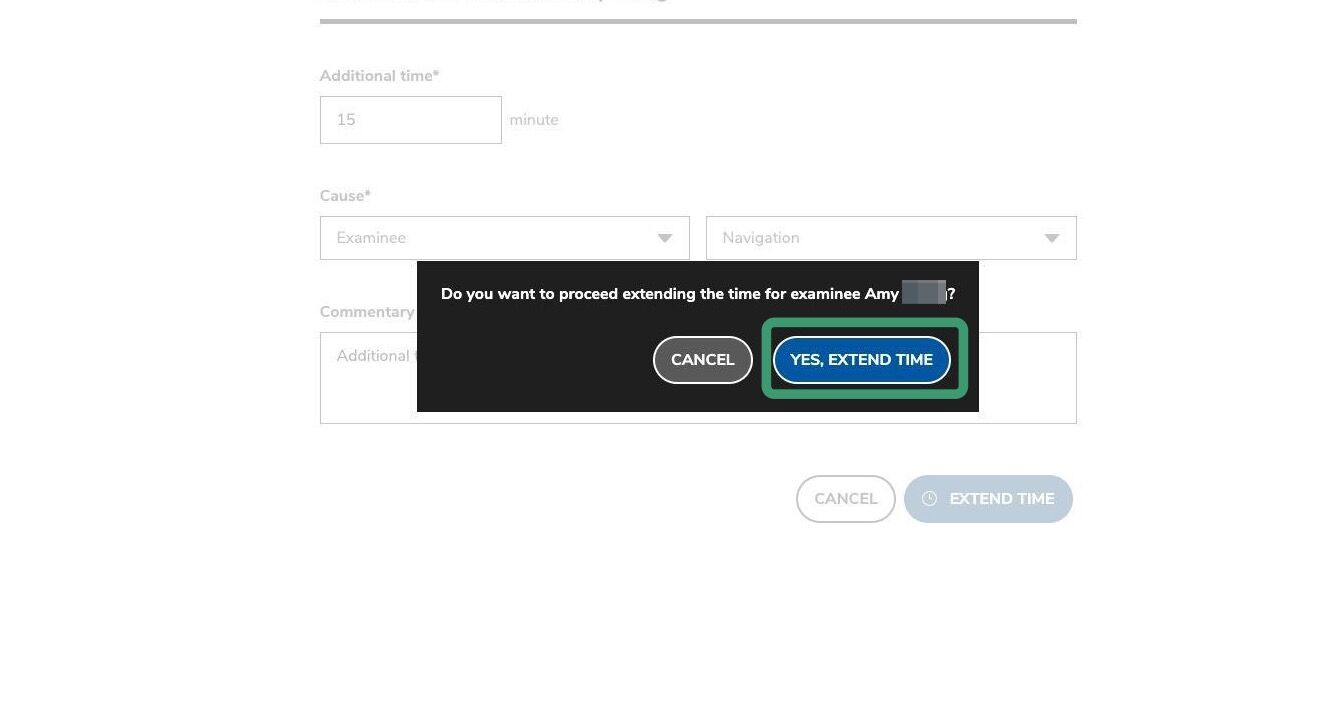 How to add time to a module test in the NCCER Learning Platform