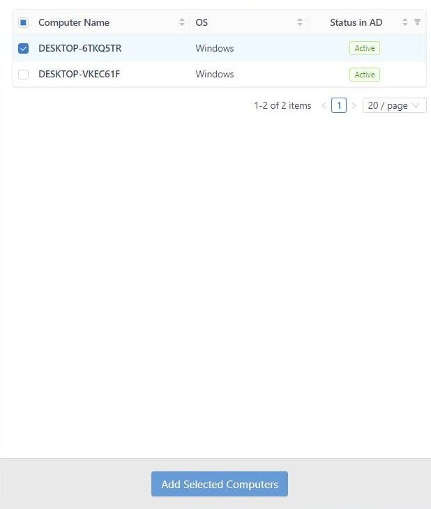 How to add Computers from AD. – GateKeeper