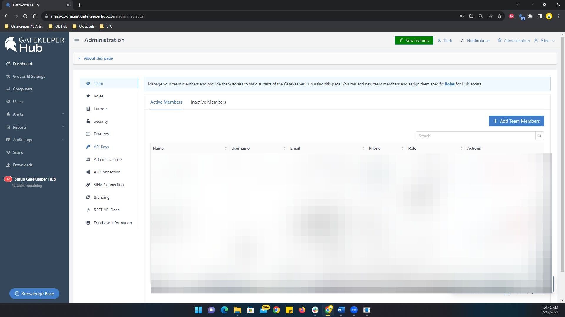 How to manage Features in Hub? – GateKeeper