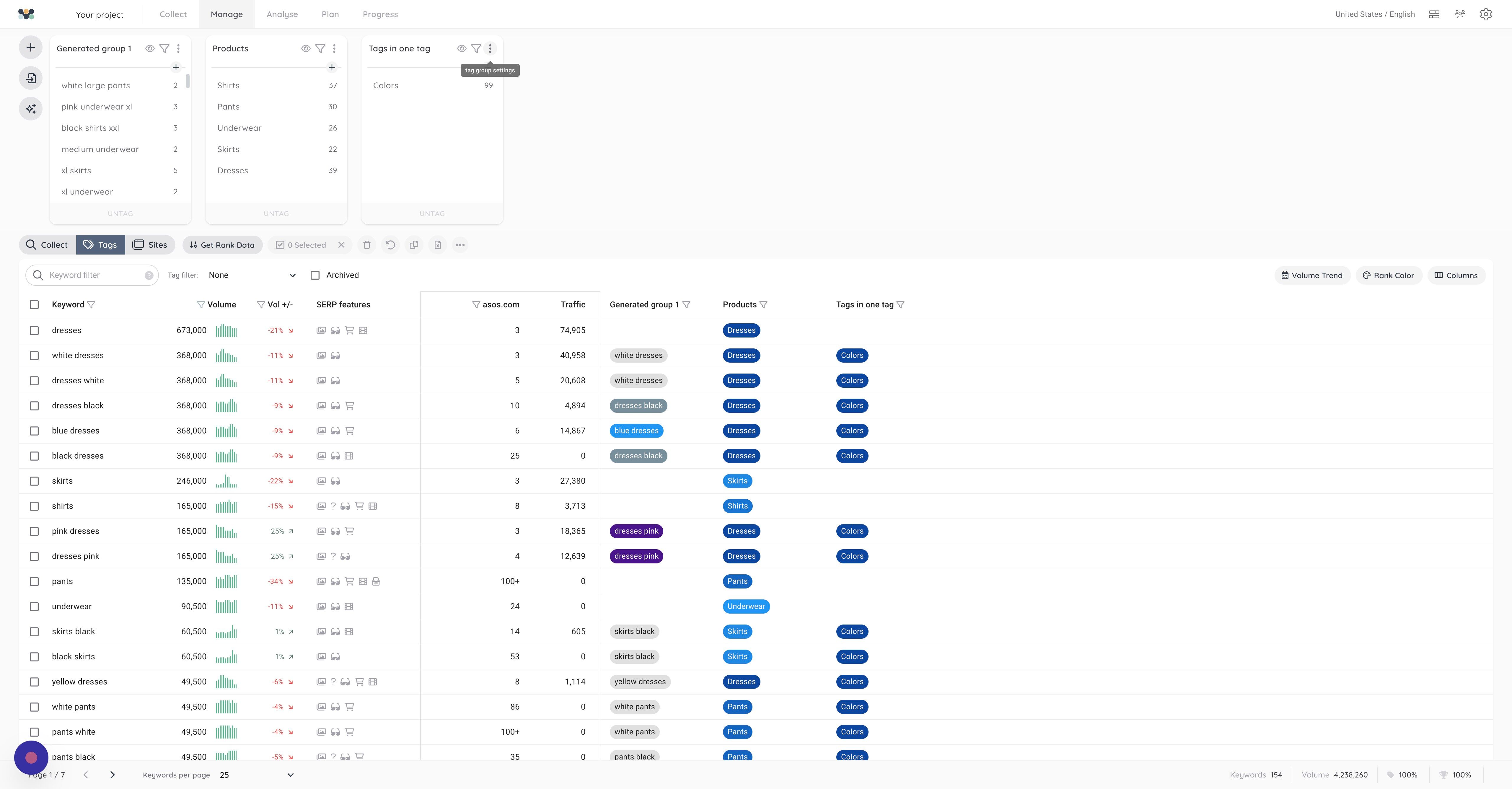 How do I remove a tag group? - Voxel