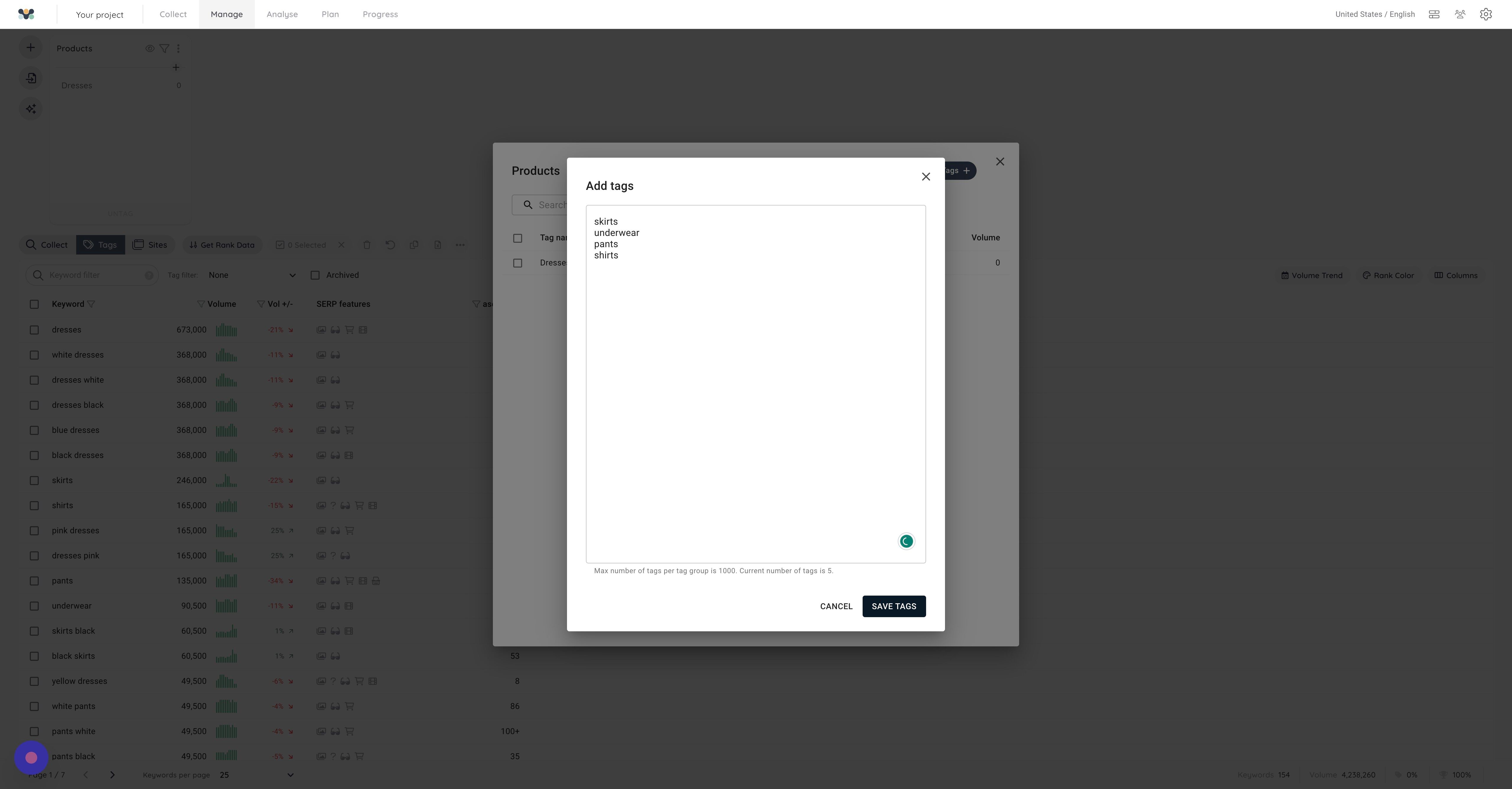 How do I create a new tag group? - Voxel