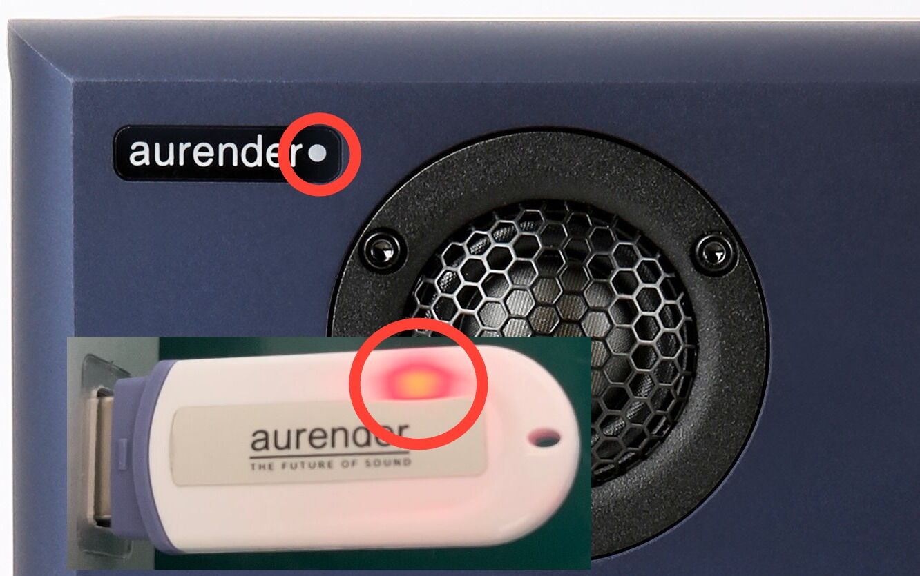 Paring S5W with USB dongle(Transmitter) – Aurender