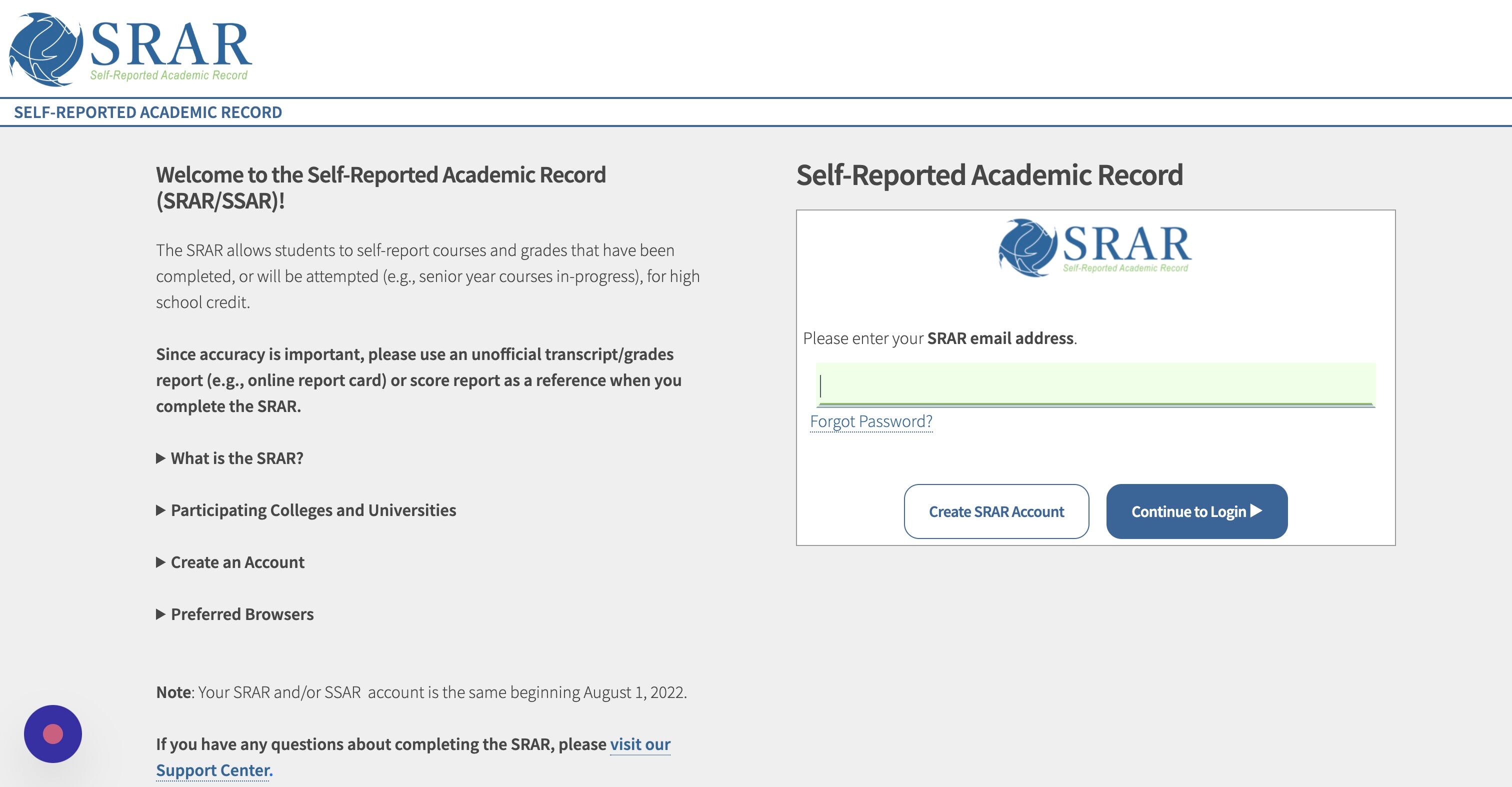 How Can My Independent Counselor Monitor My SRAR/SSAR Progress ...