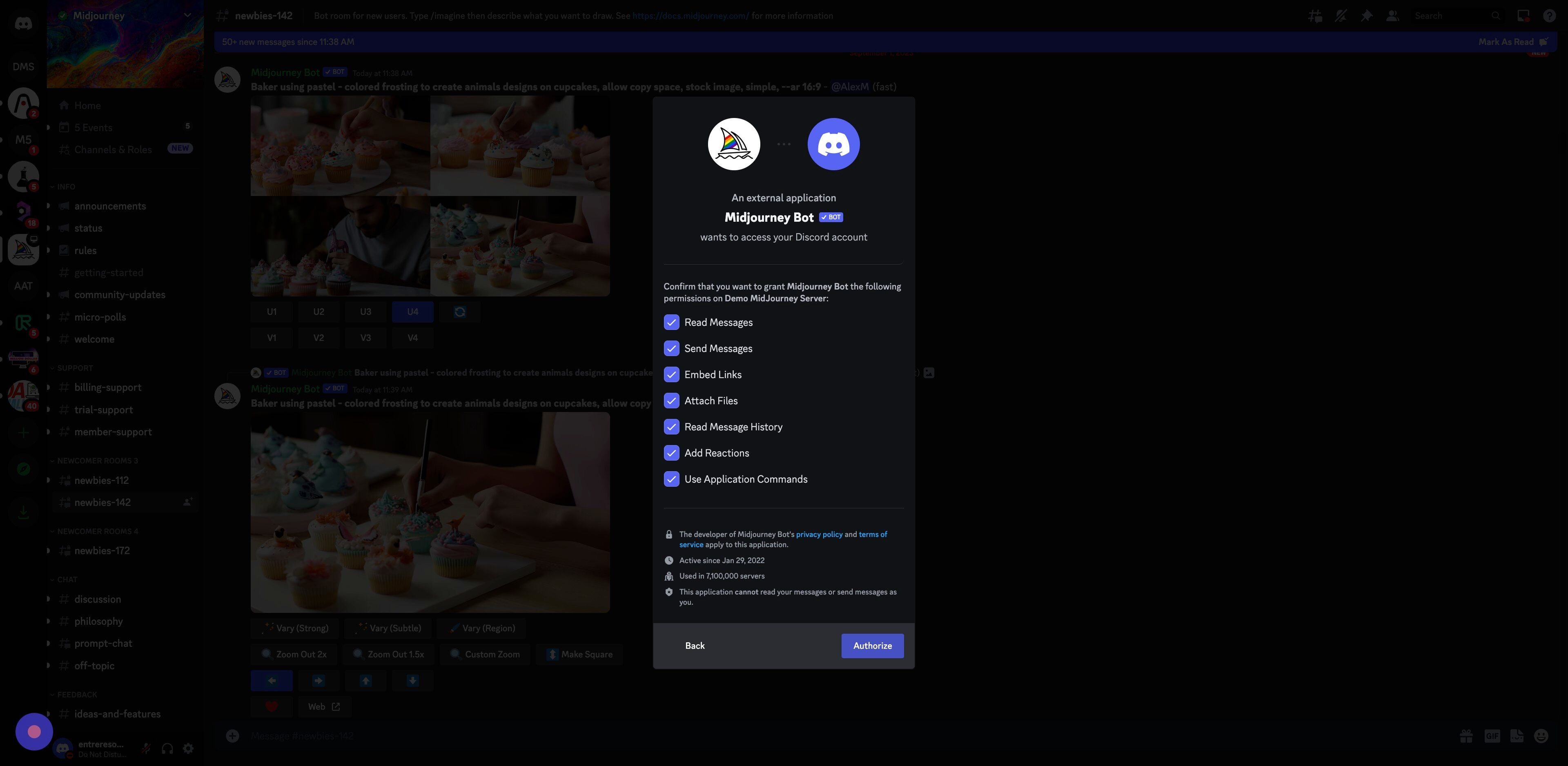 How to Add a MidJourney Bot to Discord Server [Easiest Way] - EntreResource.com