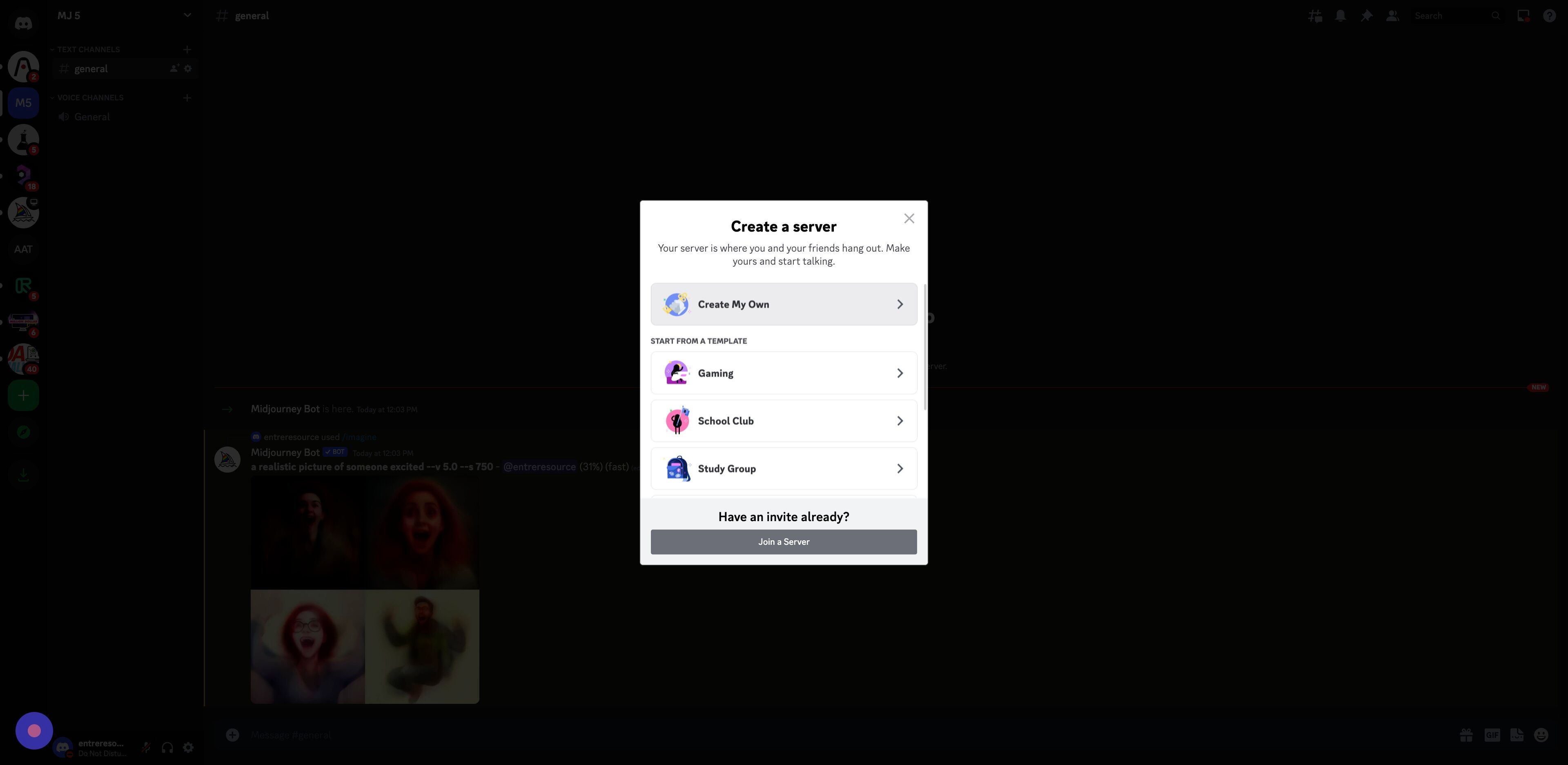 How to Add a MidJourney Bot to Discord Server [Easiest Way]