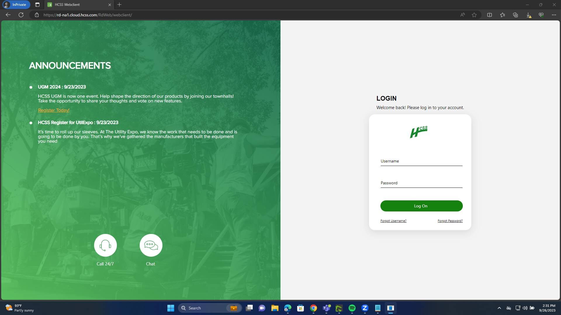How to Install the HCSS Cloud RDP Client on Windows OS