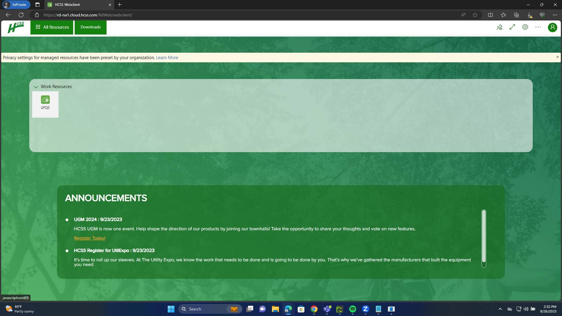How to Install the HCSS Cloud RDP Client on Windows OS