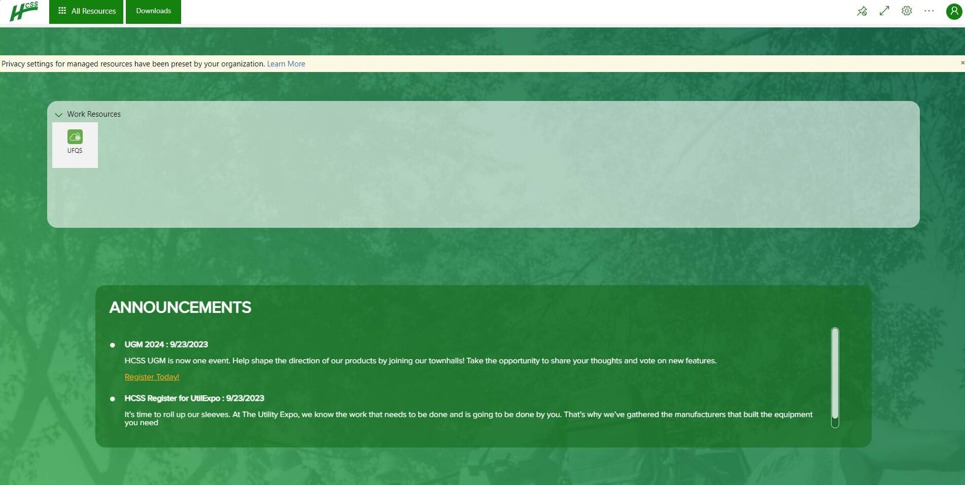 How to Access HCSS Cloud via Web Browser