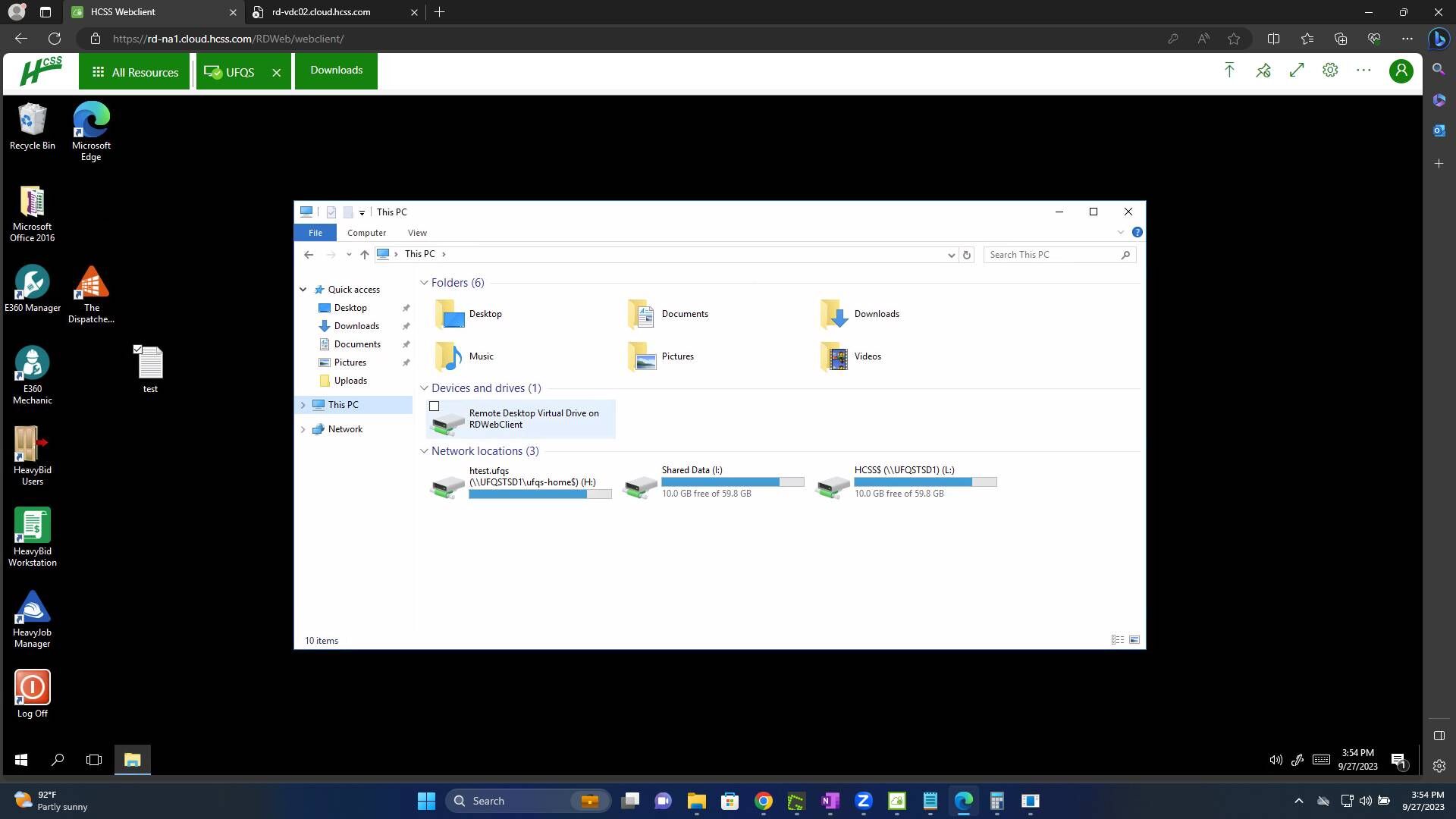 How to Upload and Download Files From/To the HCSS Cloud Web Client
