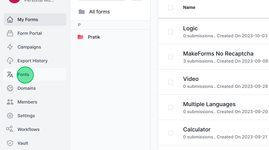 Setting Up Custom Fonts In Makeforms Makeforms
