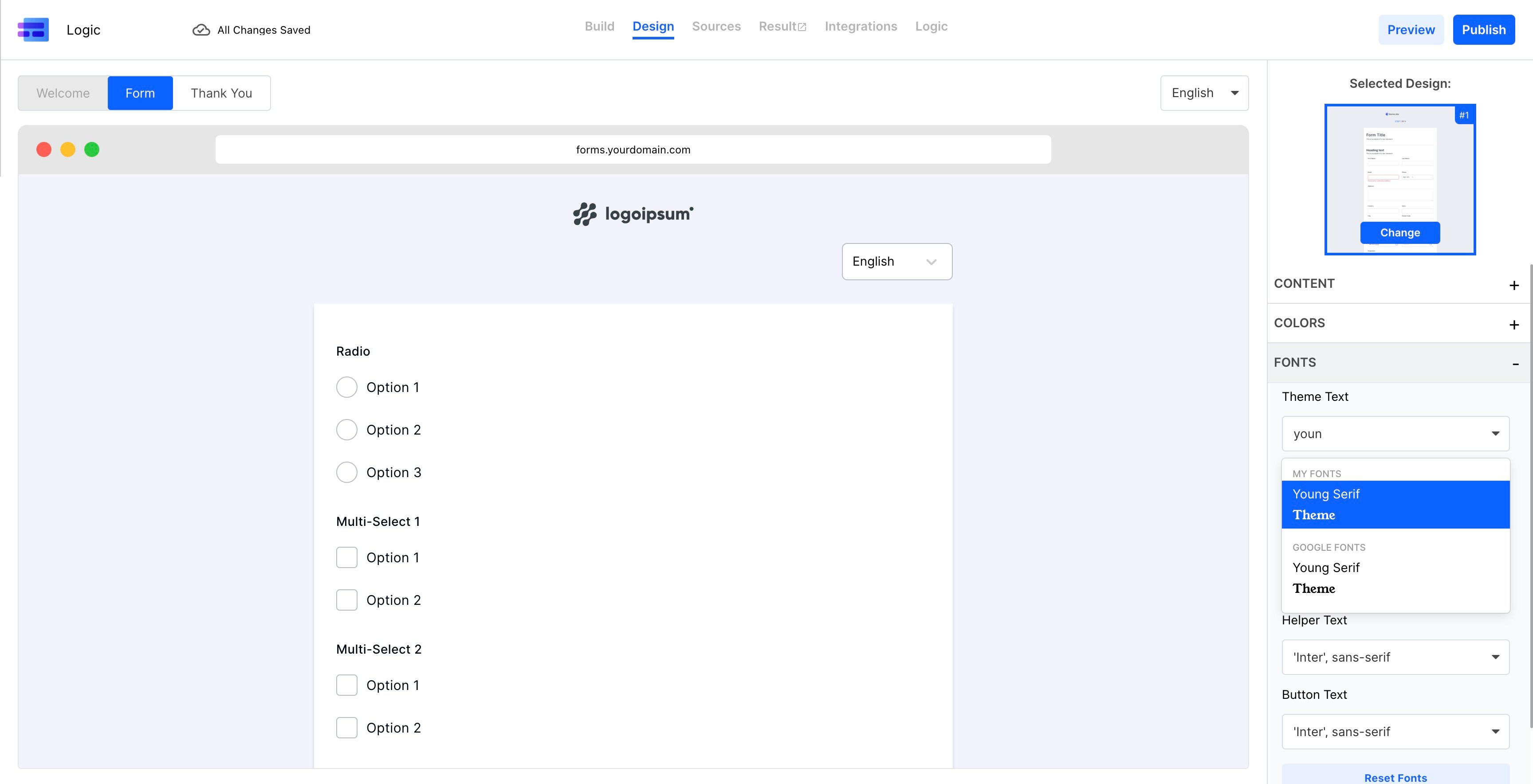 Setting up Custom Fonts in MakeForms - MakeForms