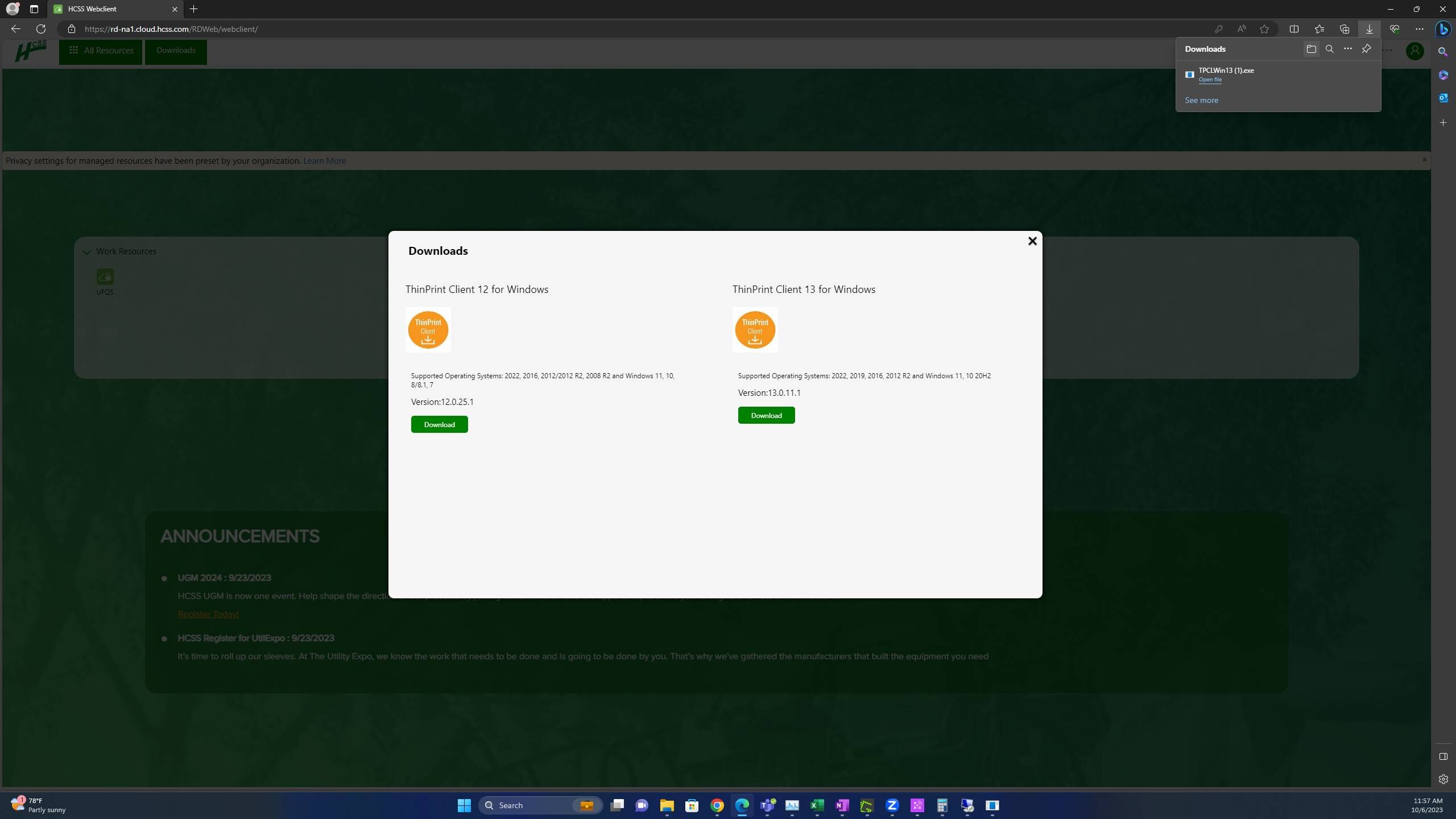 How to Print from HCSS Cloud