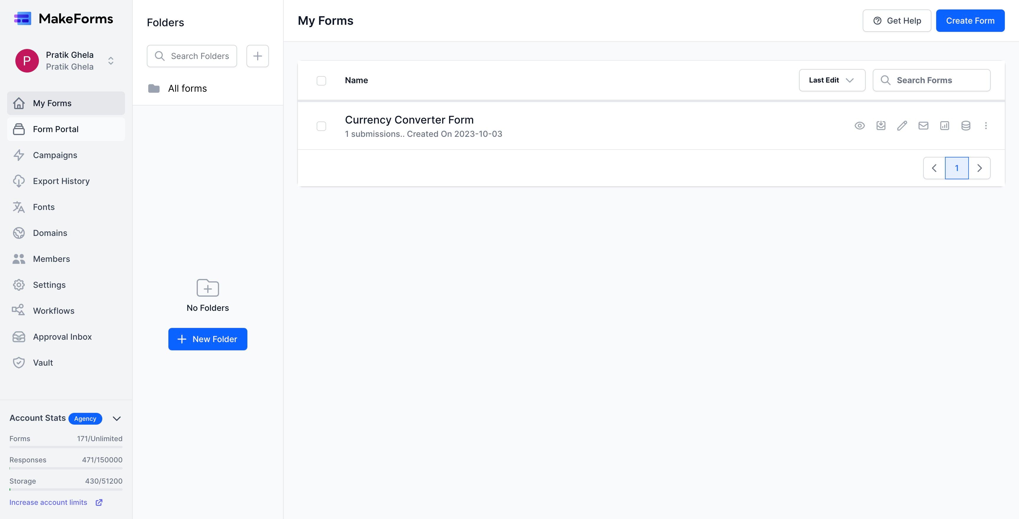Setting Up And Managing Form Portals - MakeForms