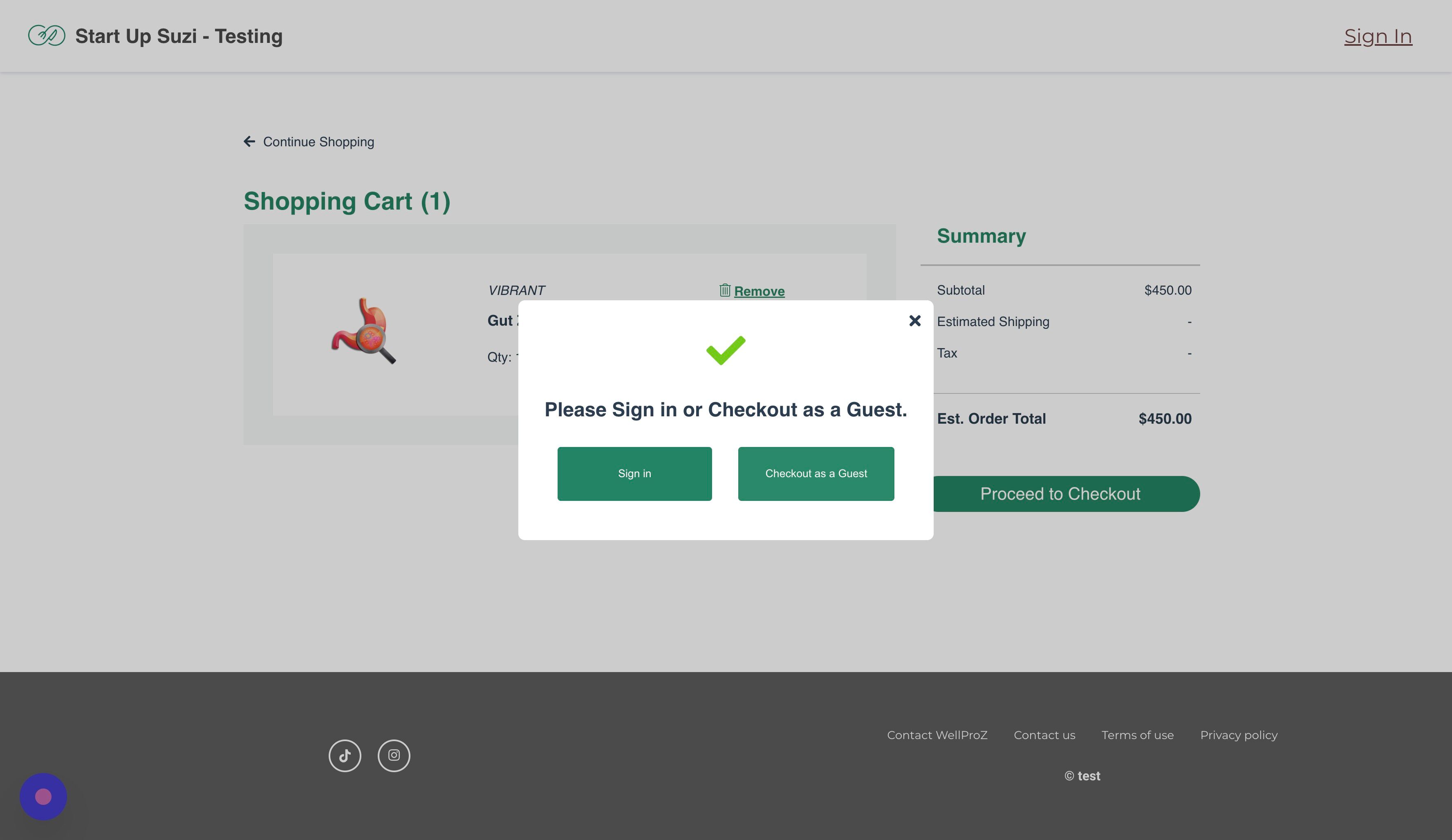 How to Use Guest Checkout To Purchase For A Patient – Well Proz