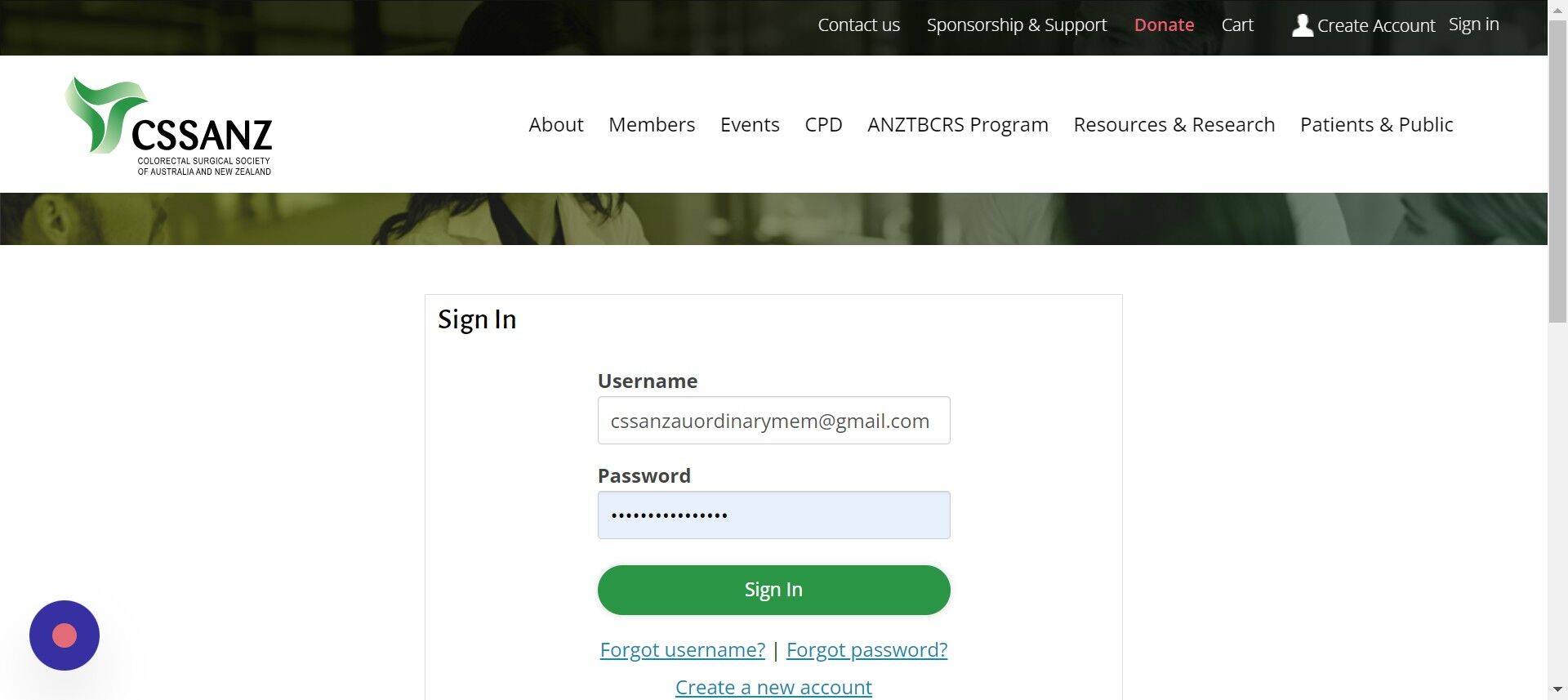 Members Website QuickTips | CSSANZ