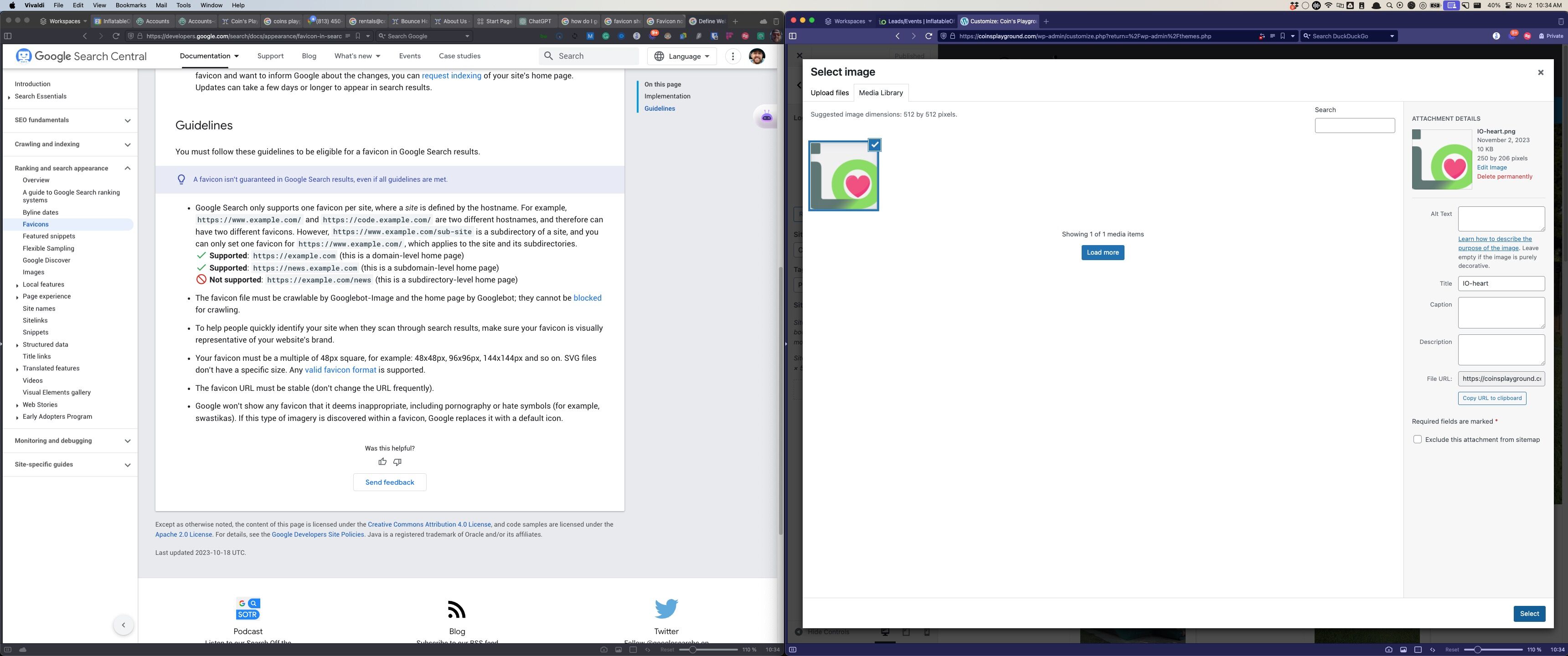 Website - Manually Setting a Favicon/Site Icon | Website Integration | Support