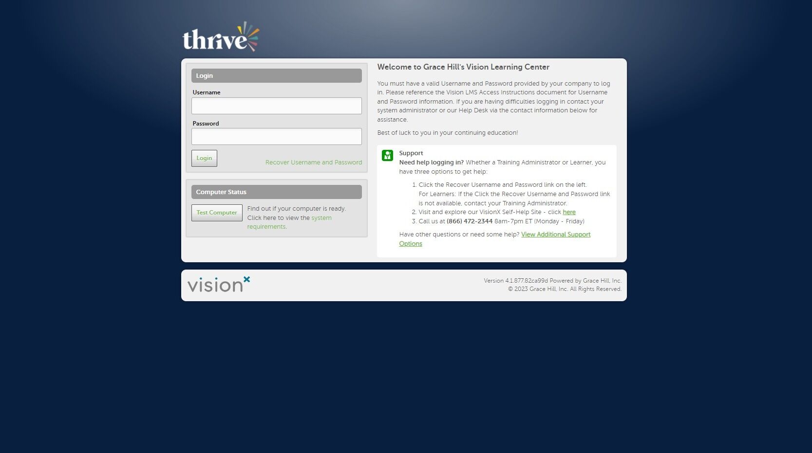 Grace Hill Support Options – Thrive Communities