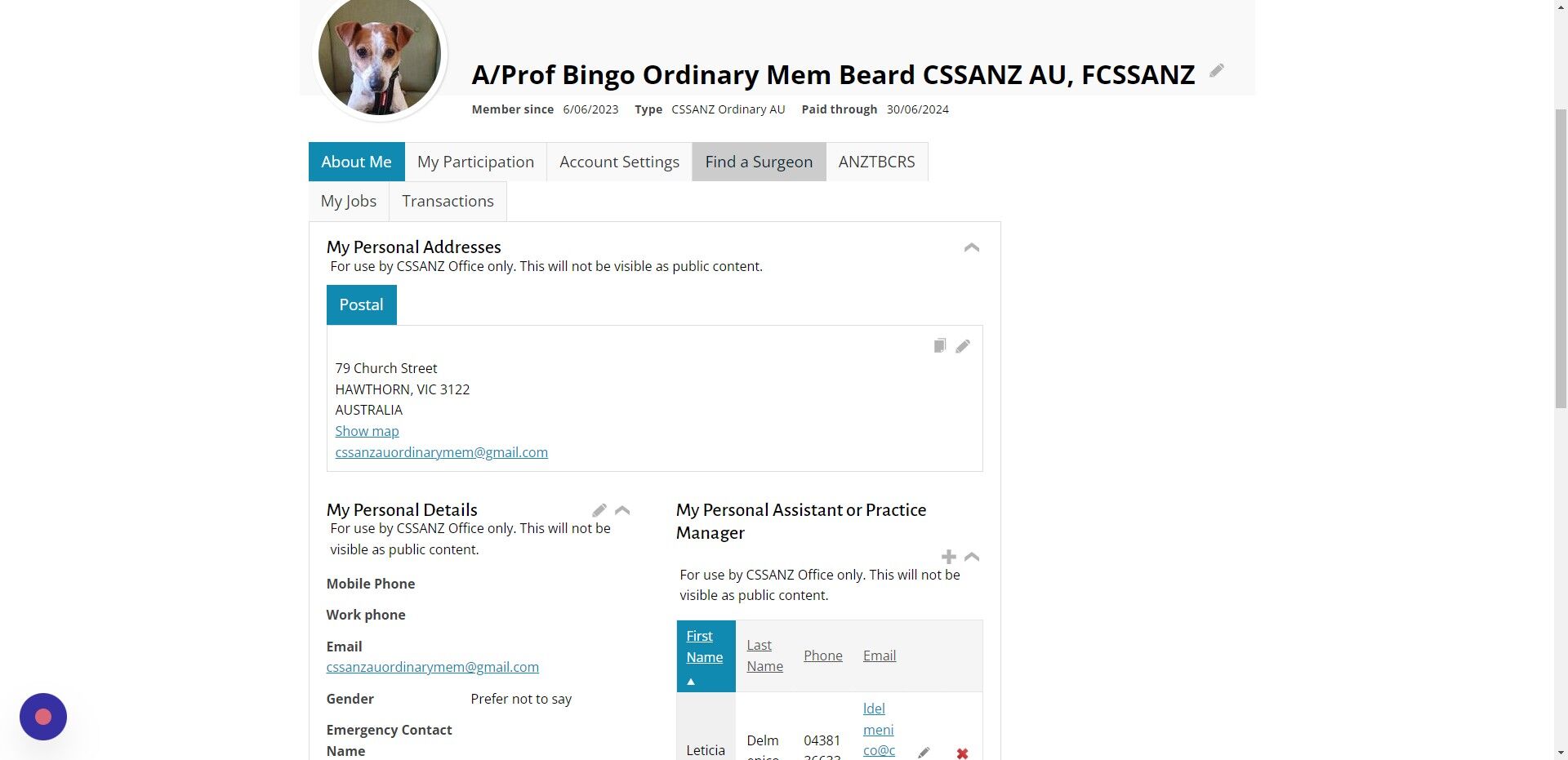 Members Website QuickTips | CSSANZ
