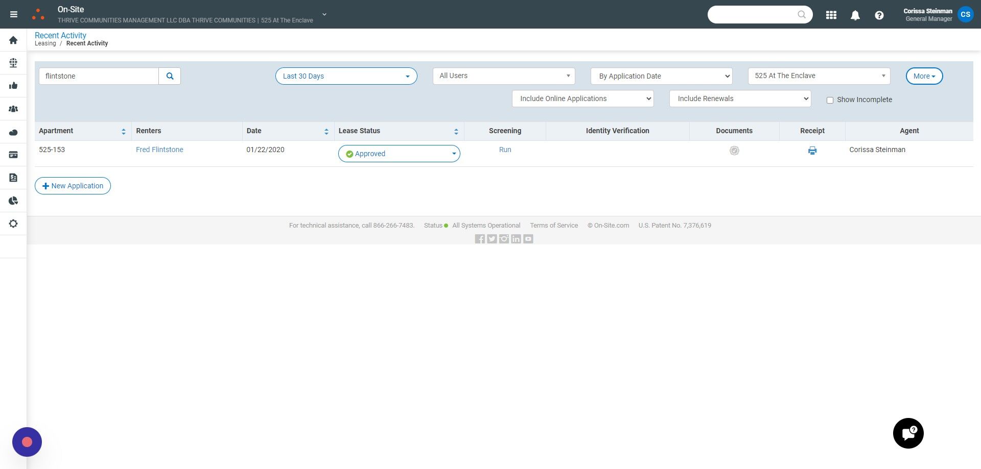 Missing Resident Search in On-Site – Thrive Communities