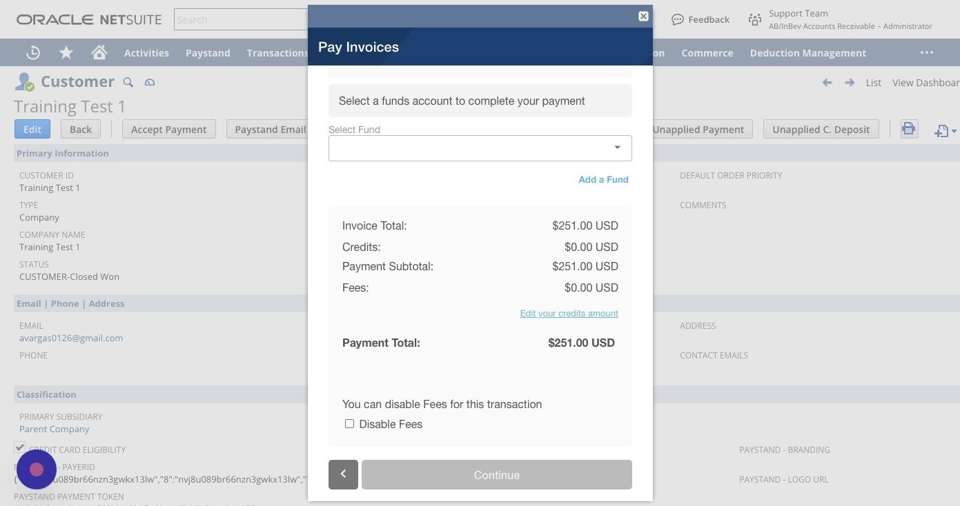 Apply Credits using the Virtual Terminal – Paystand Help Center