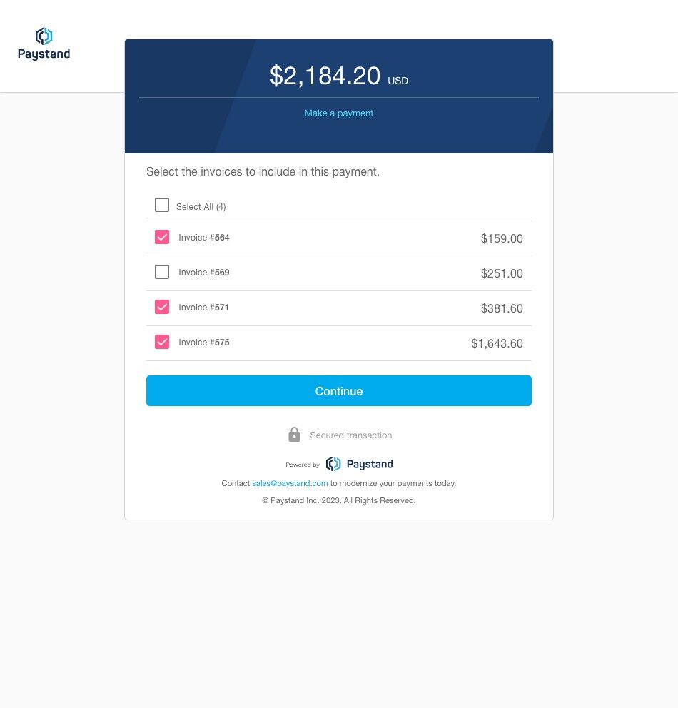 Send Statements using Paystand Email – Paystand Help Center