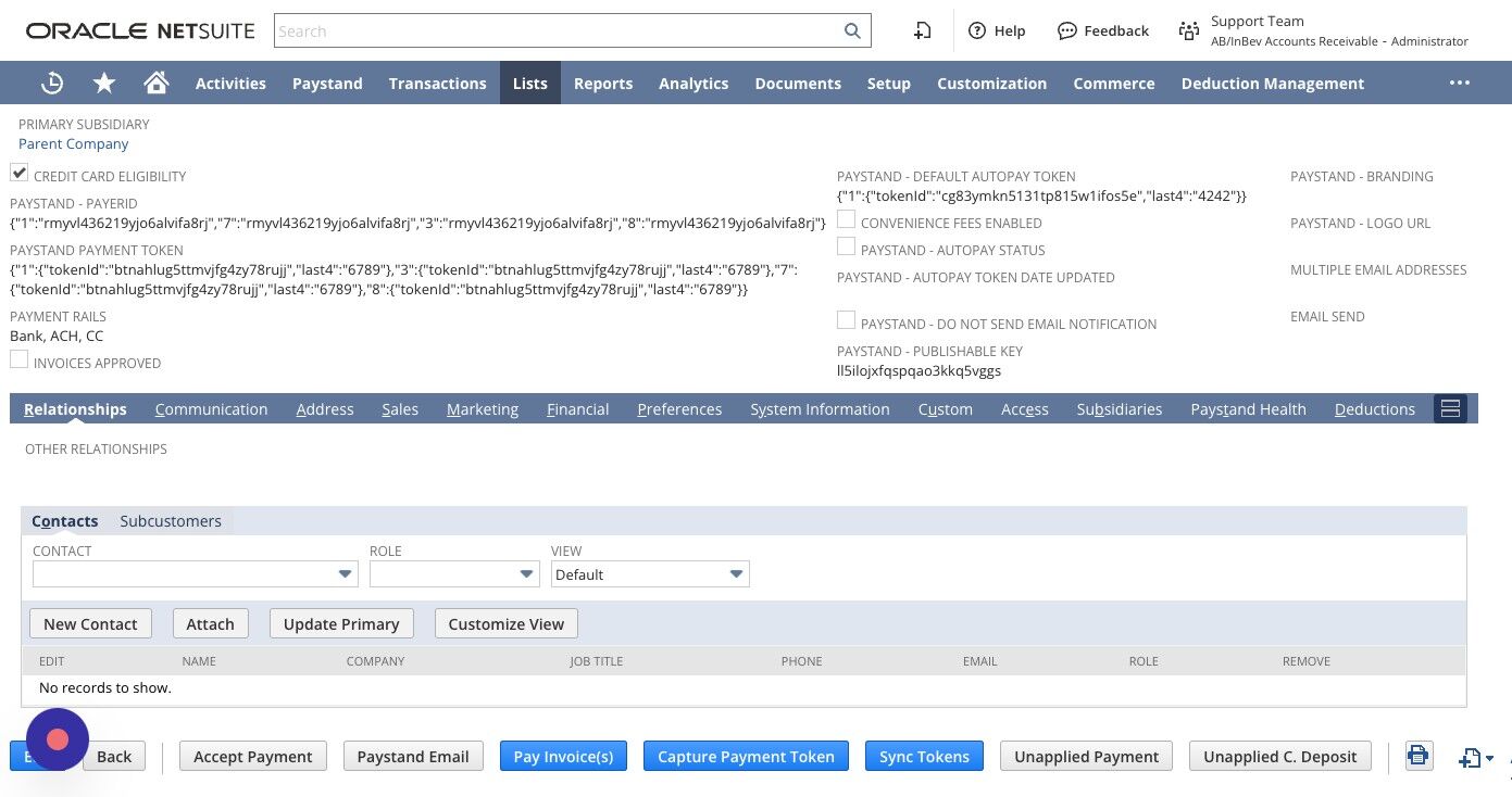 Unapplied payments – Paystand Help Center