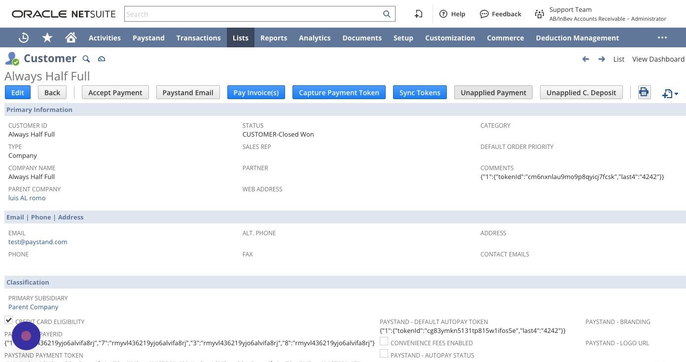 Unapplied payments – Paystand Help Center