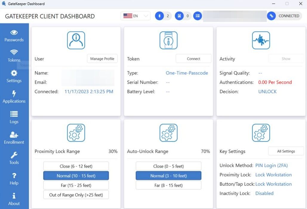 How to add a new GateKeeper token to a user. – GateKeeper