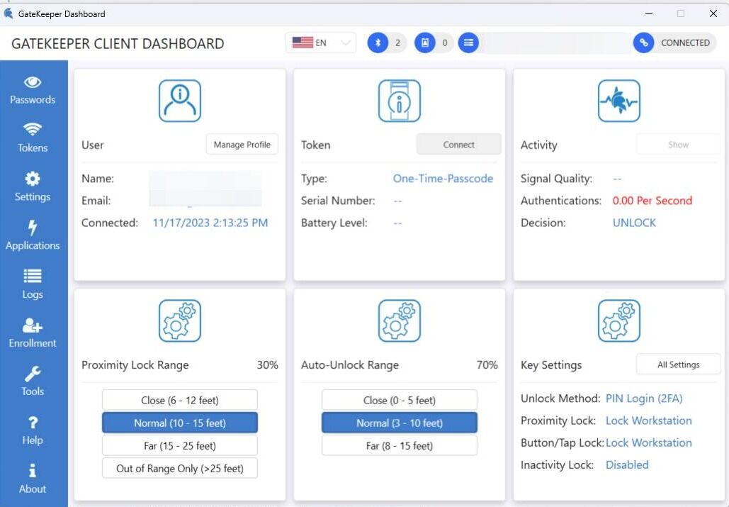 How to add a new GateKeeper token to a user. – GateKeeper