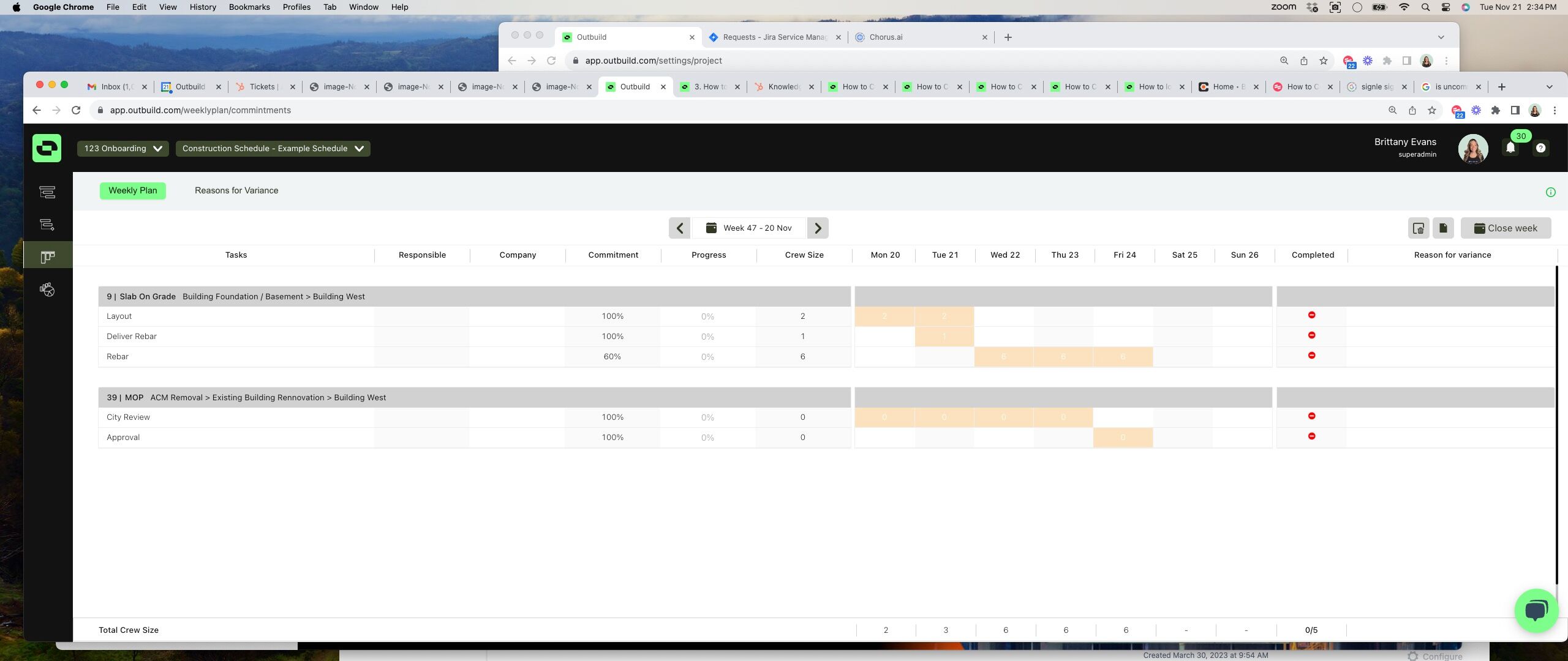 How to Uncommit the Weekly Plan?