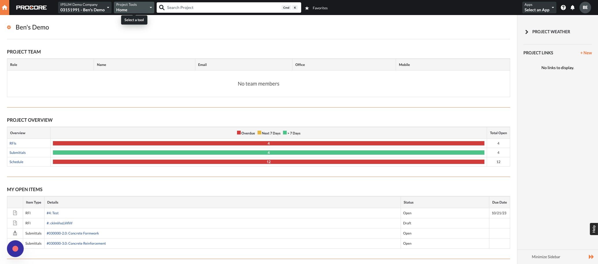 How to Create a Procurement Log in Procore?