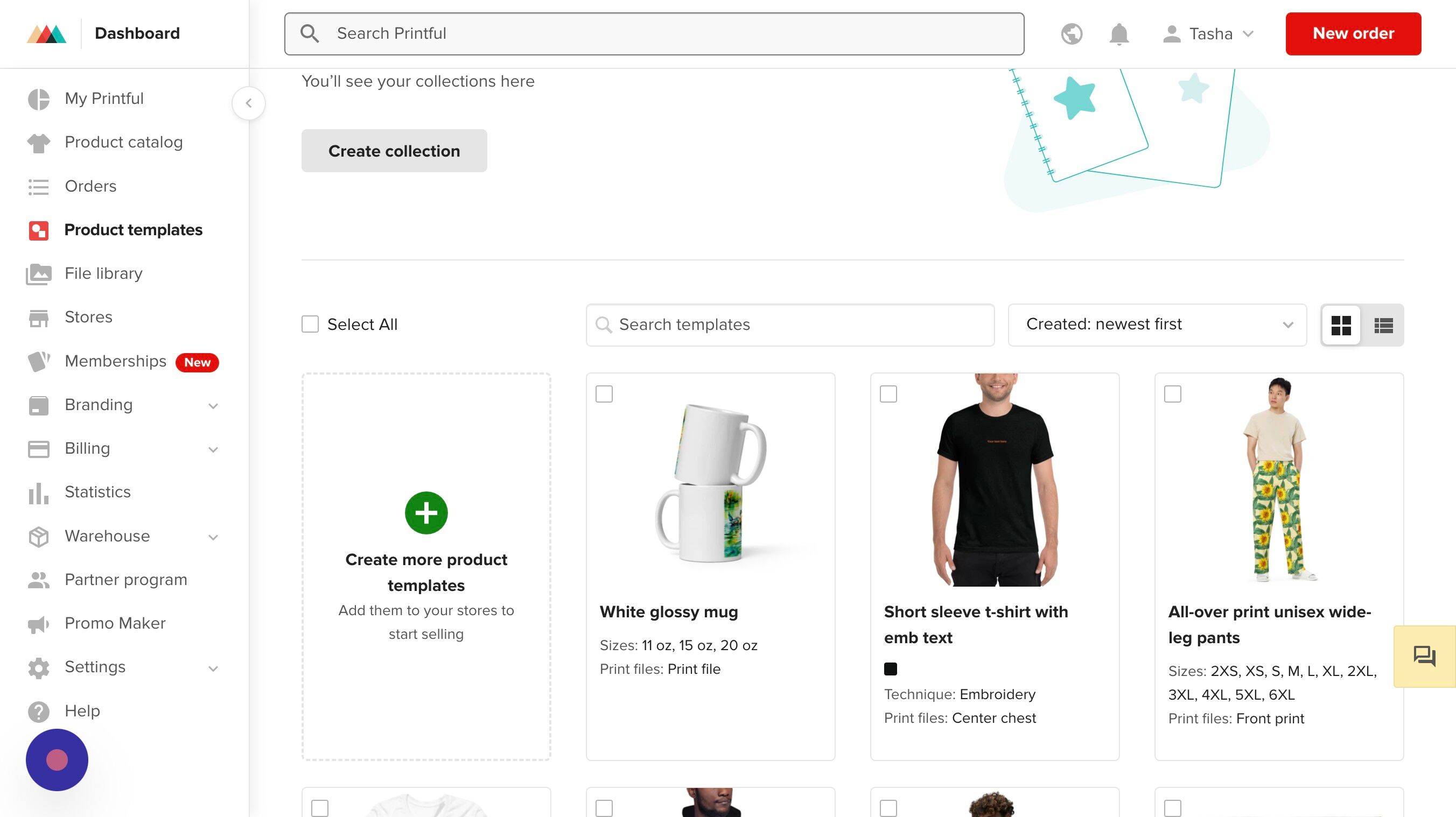 How to Sign Up and Create a Printful Product Catalog