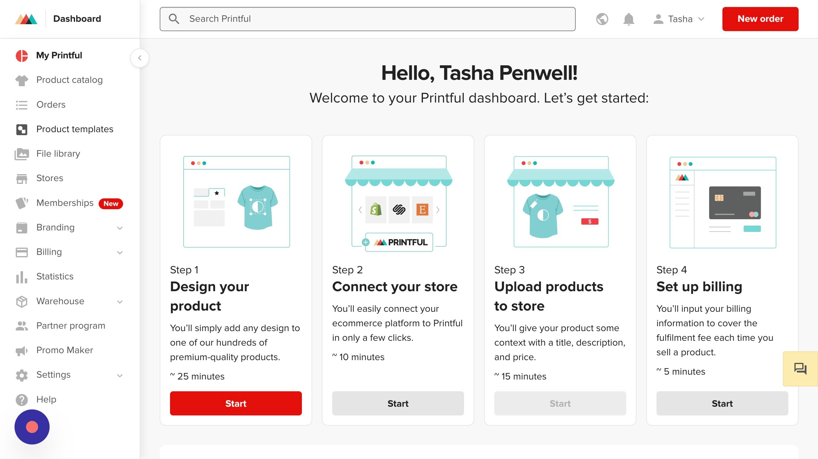 How to Sign Up and Create a Printful Product Catalog – prettynerdy