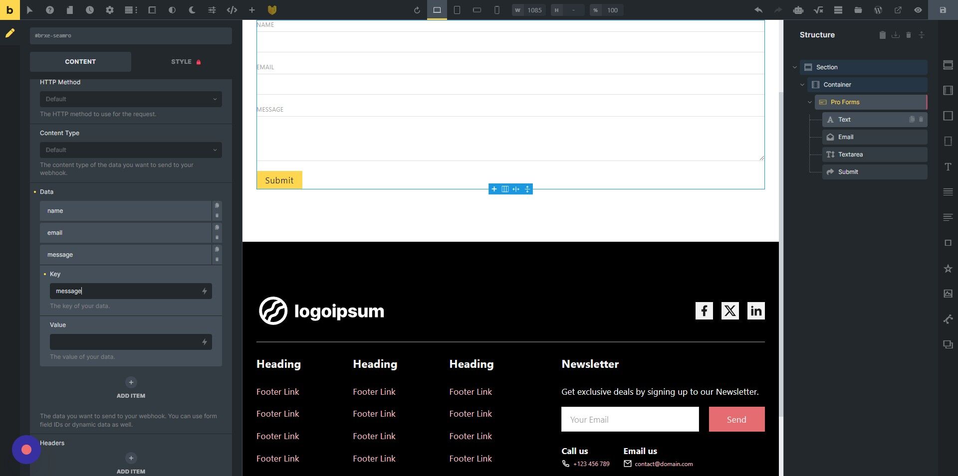 How To Send Bricks Form Data To Google Sheets Using Bricks Forge Pro ...