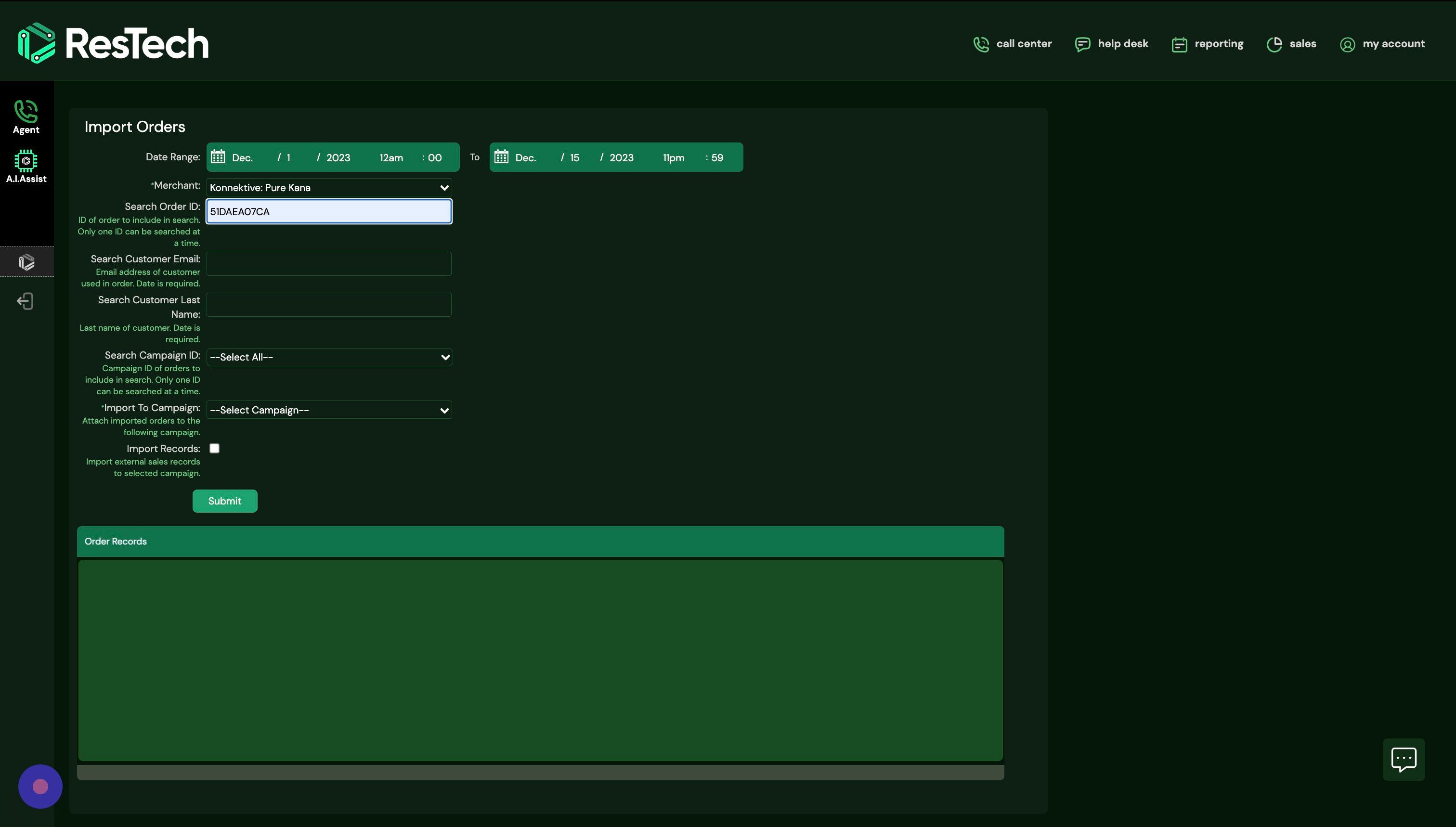 How to Import Orders | ResTech