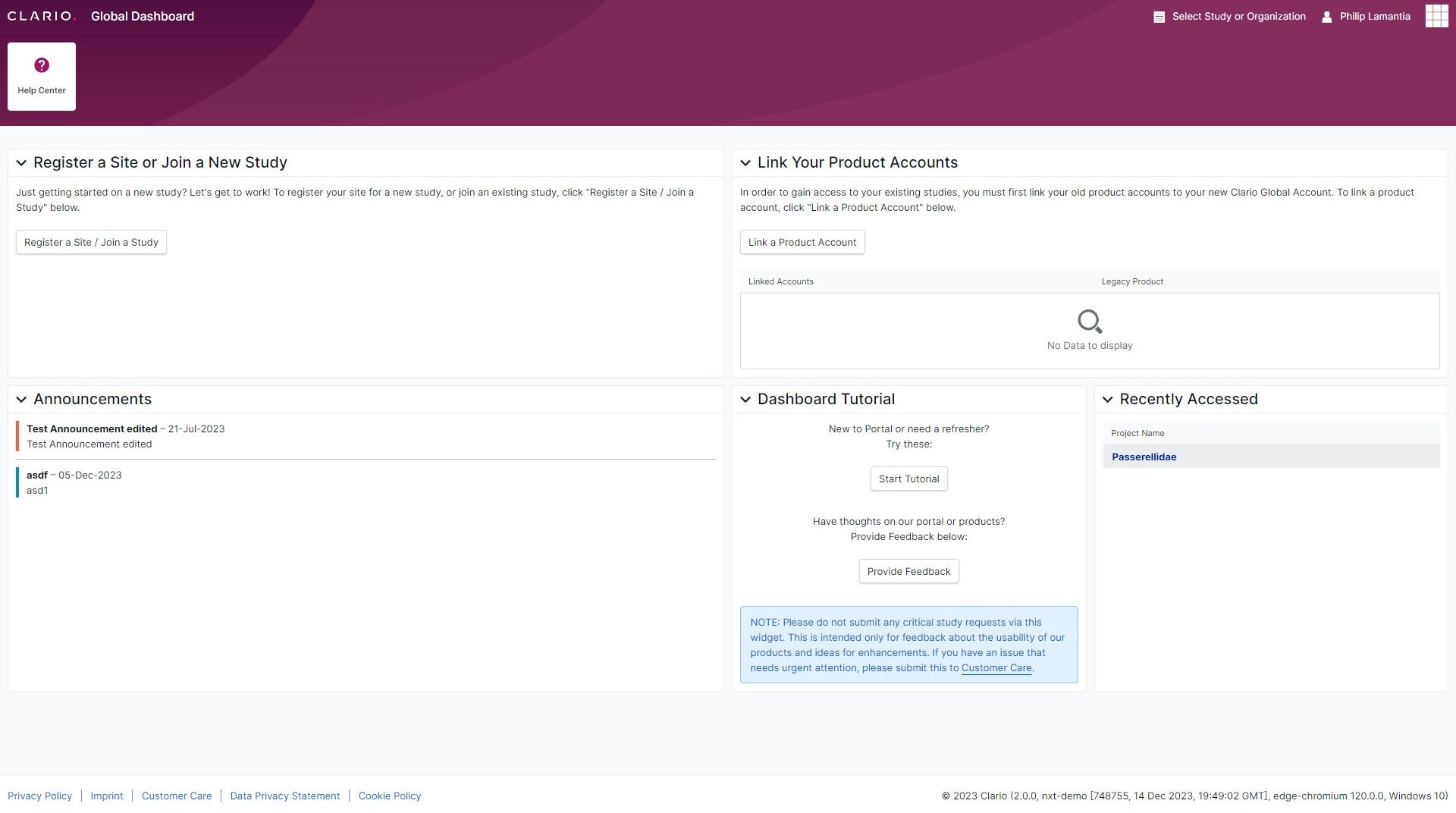 Effectively navigating the Subject List