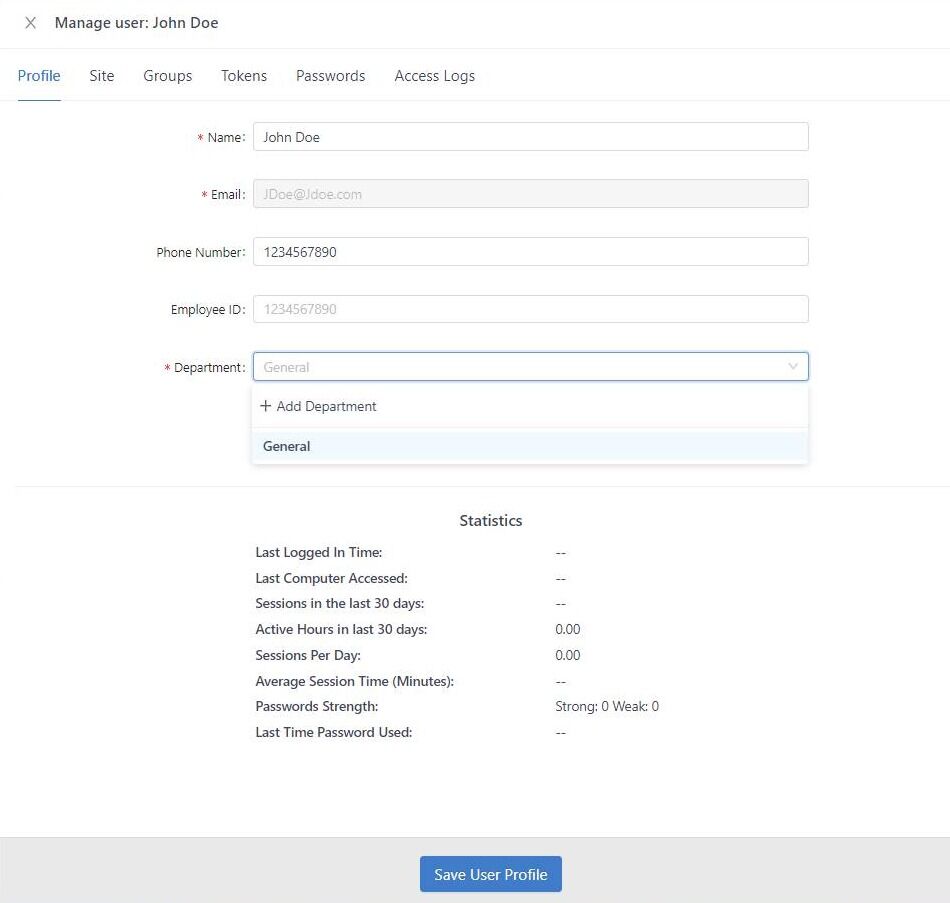 How to Add and Manage Departments in GateKeeper Hub. – GateKeeper