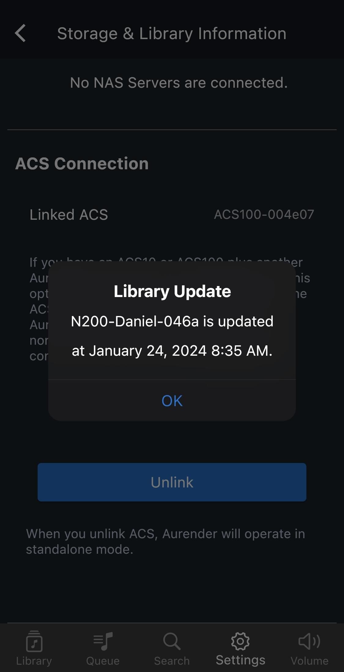 Guide to Connecting ACS from an Aurender Unit – Aurender