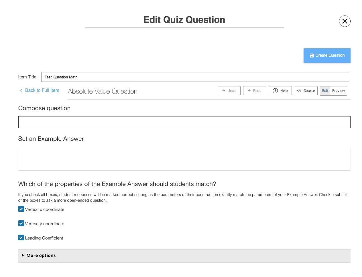How Do I Create Quiz Questions From the Quiz Builder?