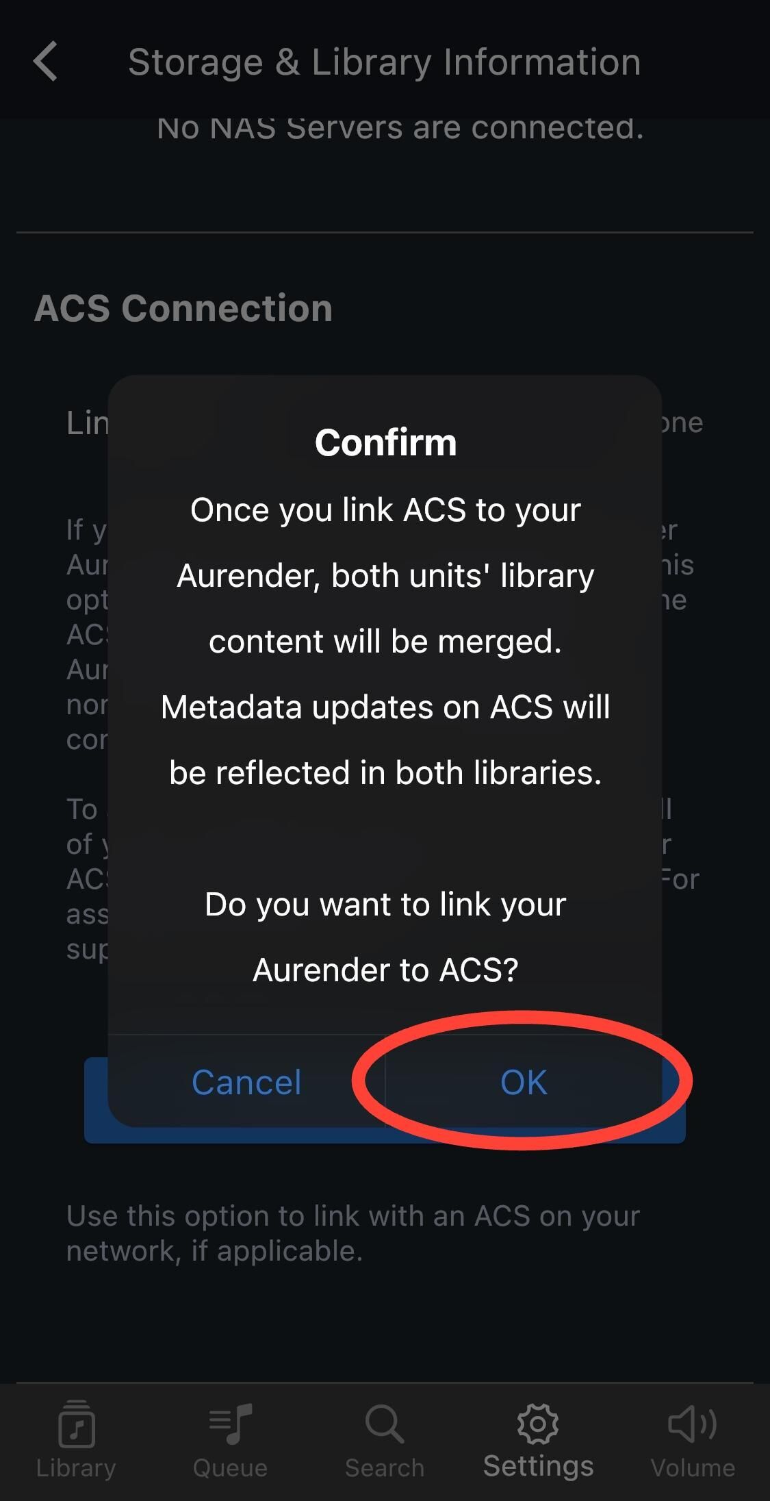 Guide to Connecting ACS from an Aurender Unit – Aurender