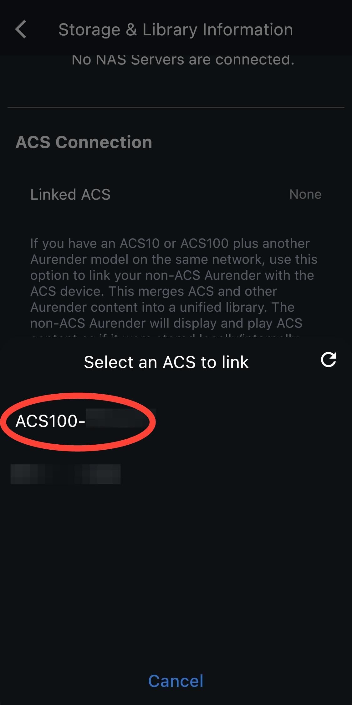 Guide to Connecting ACS from an Aurender Unit – Aurender