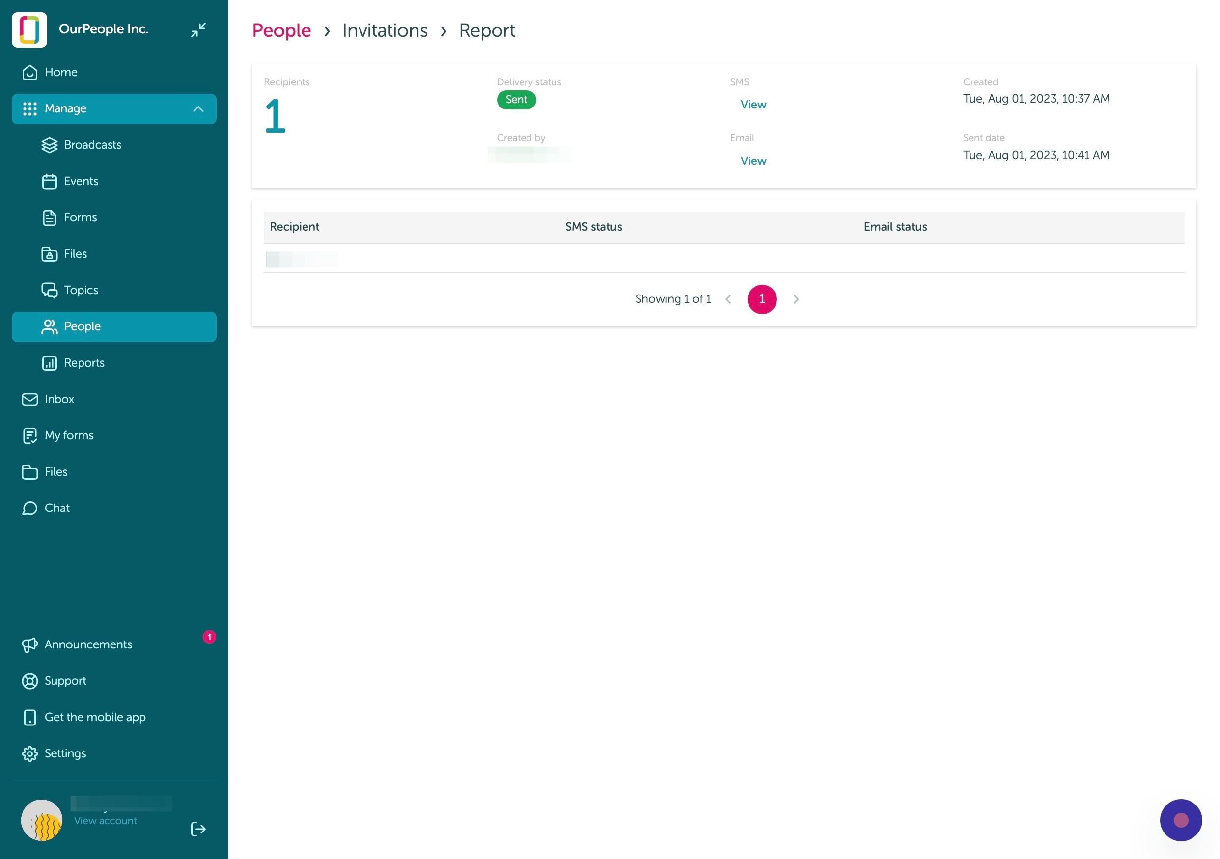 How to Manage Invites & Invite Status Explained – OurPeople
