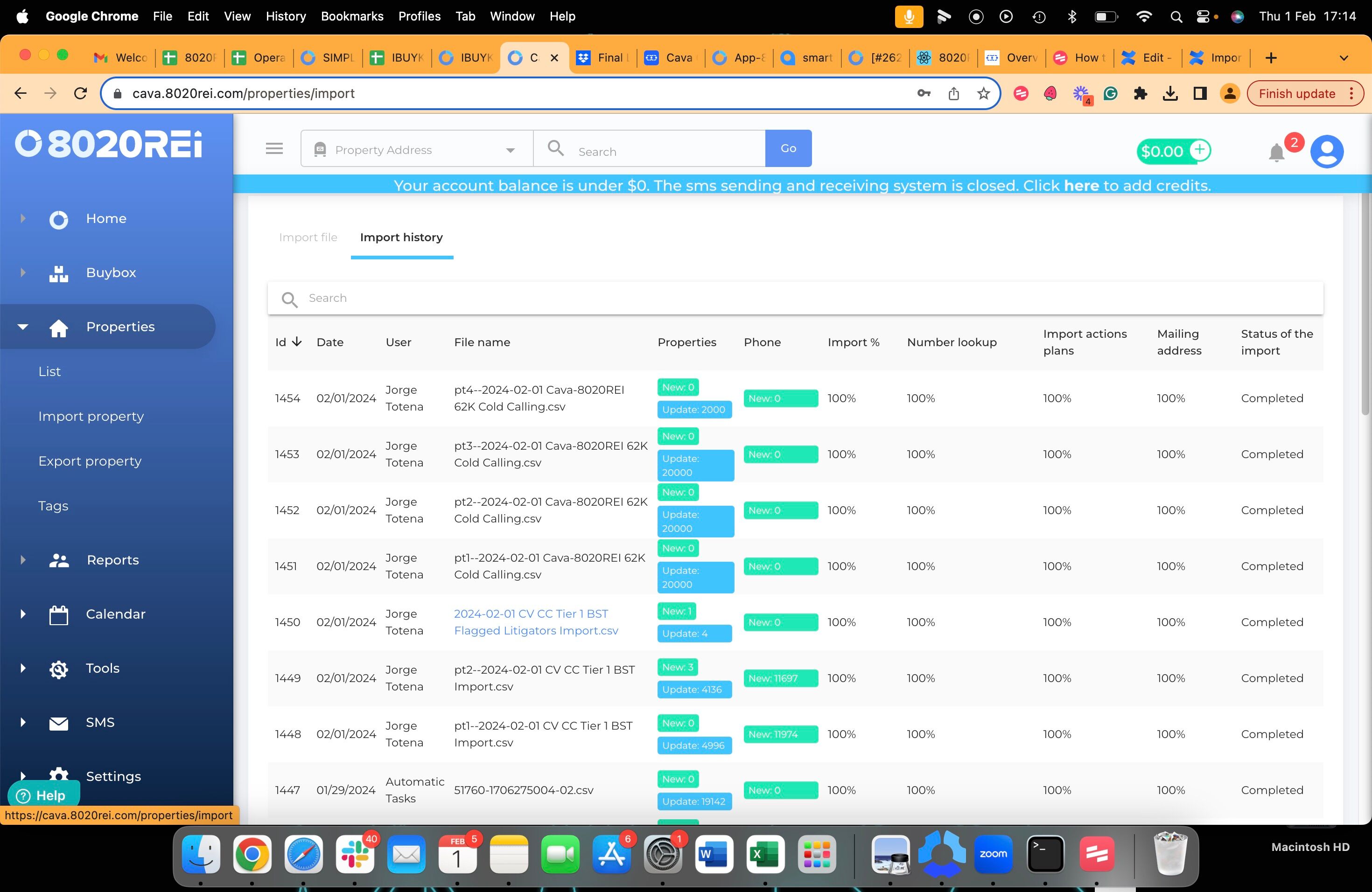 Remove DNC Properties from my list : Knowledge Base