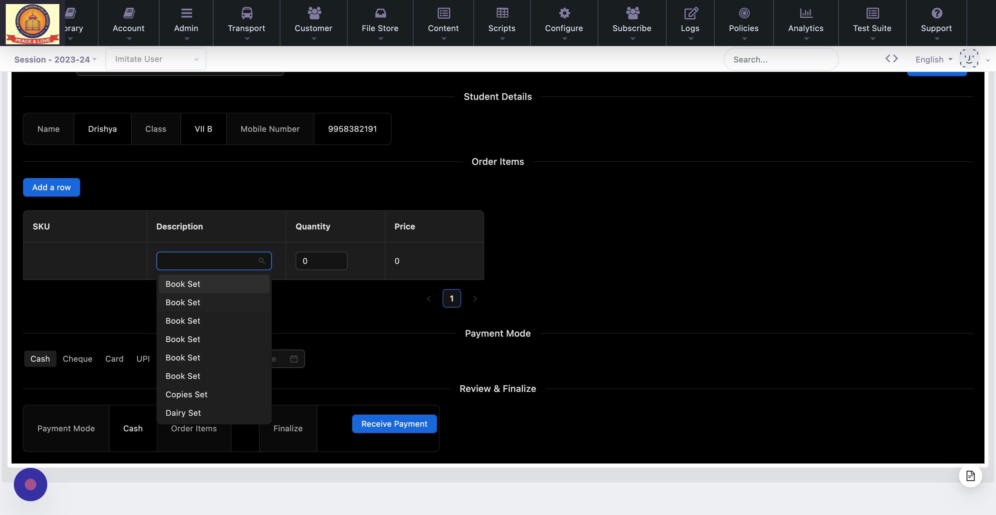Order Management - Documentation