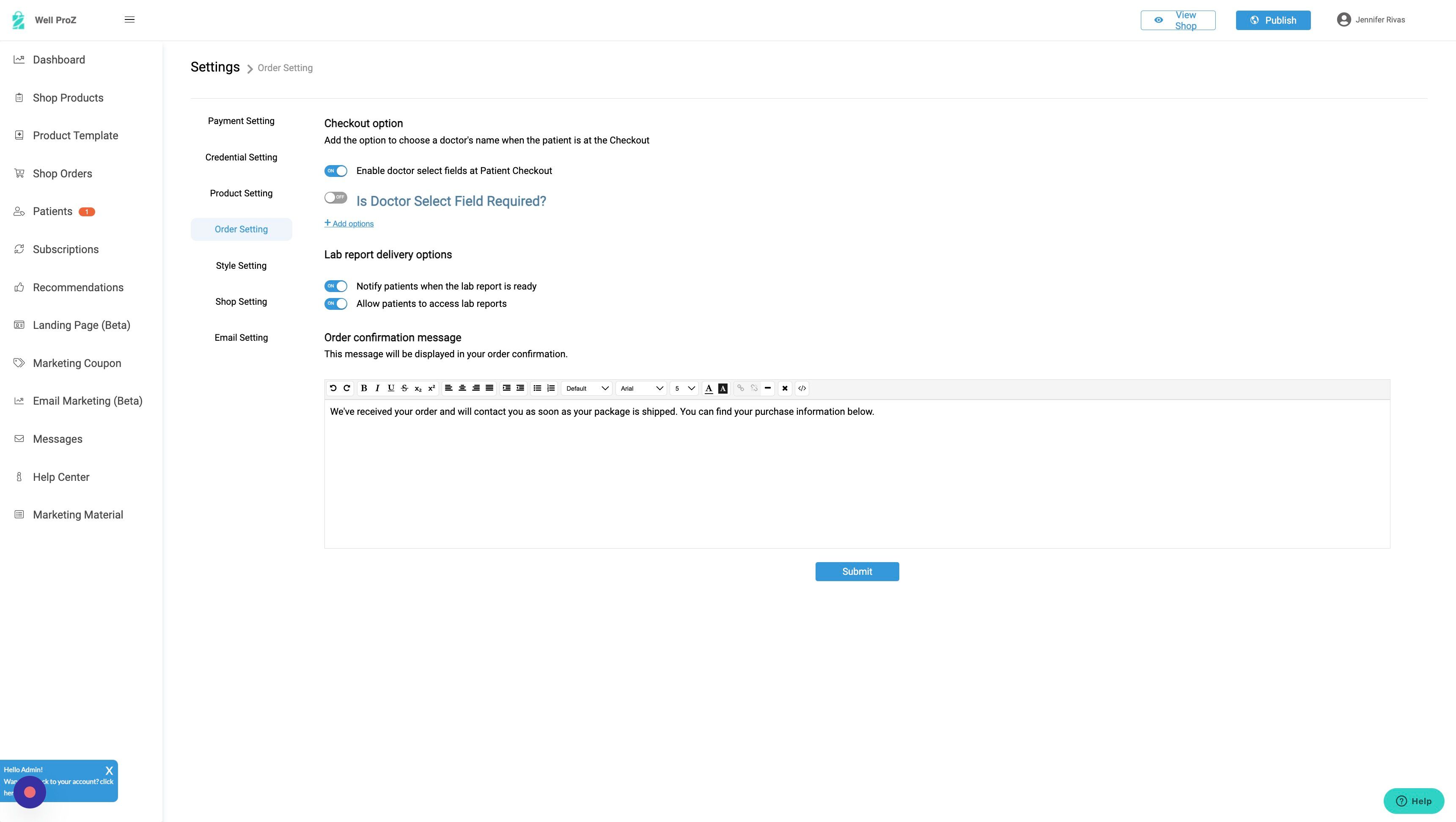 How do I Make Changes To Account Settings – Well Proz