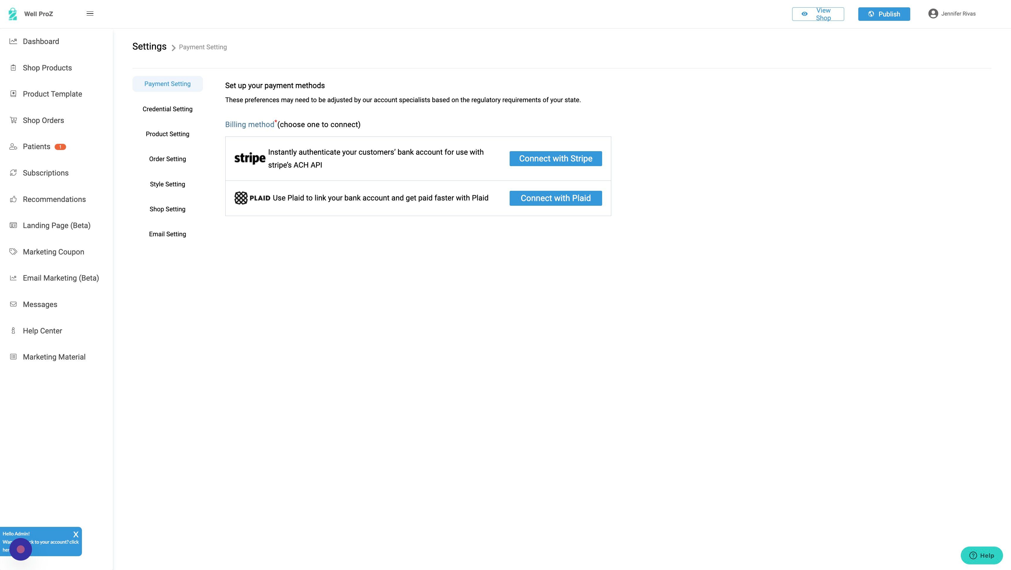 How do I Make Changes To Account Settings – Well Proz
