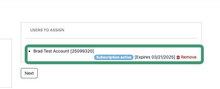 How to Assign Subscriptions Purchased in the NCCER Store