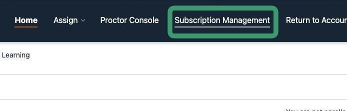 How to Assign Subscriptions Purchased in the NCCER Store