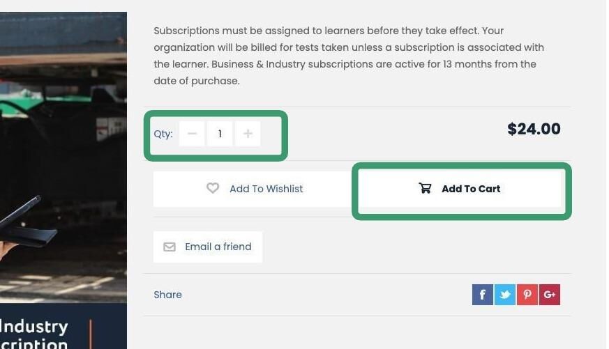 How to Purchase Subscriptions from the NCCER Store