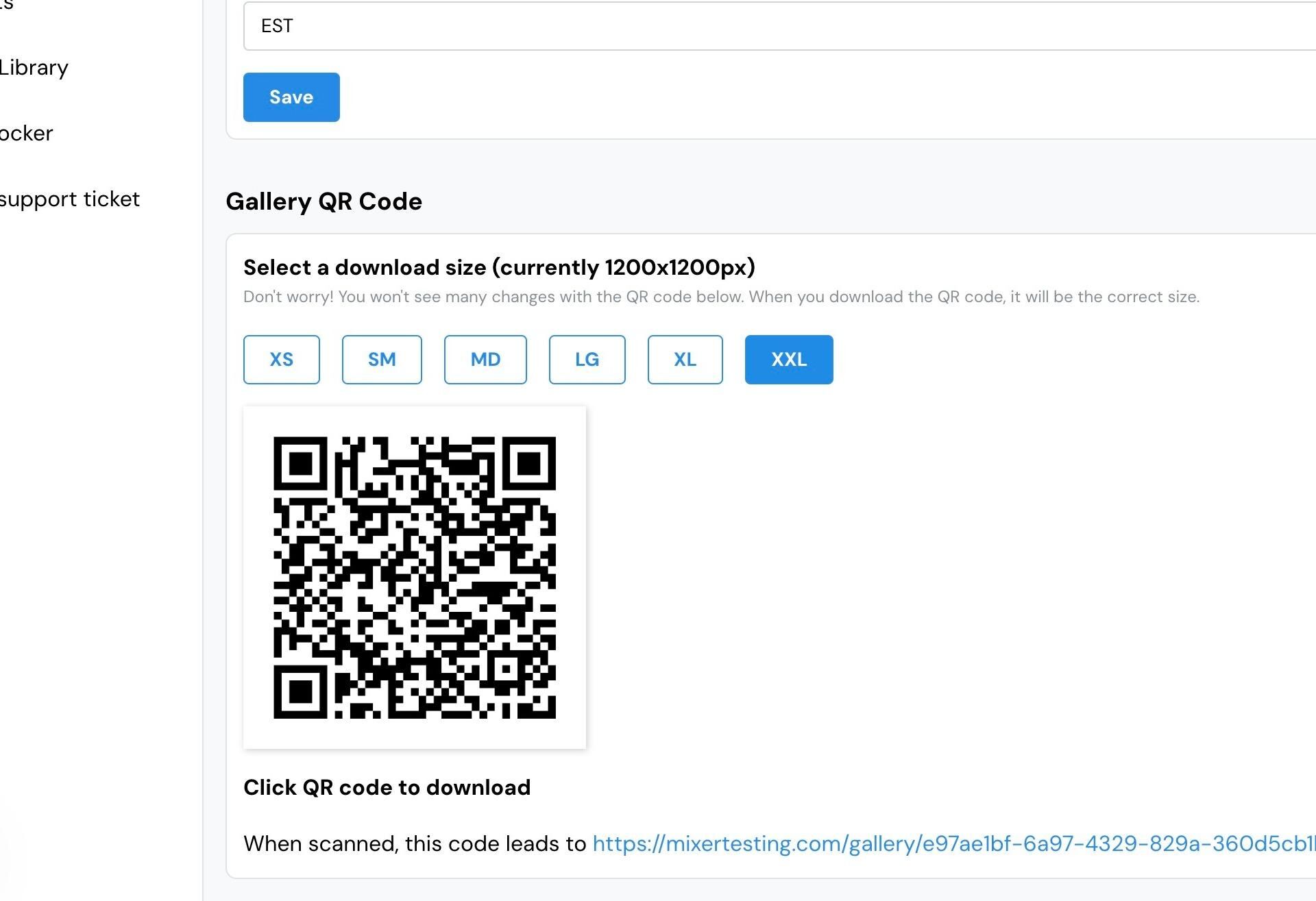 Find Your Gallery QR Code – Mighty Loud